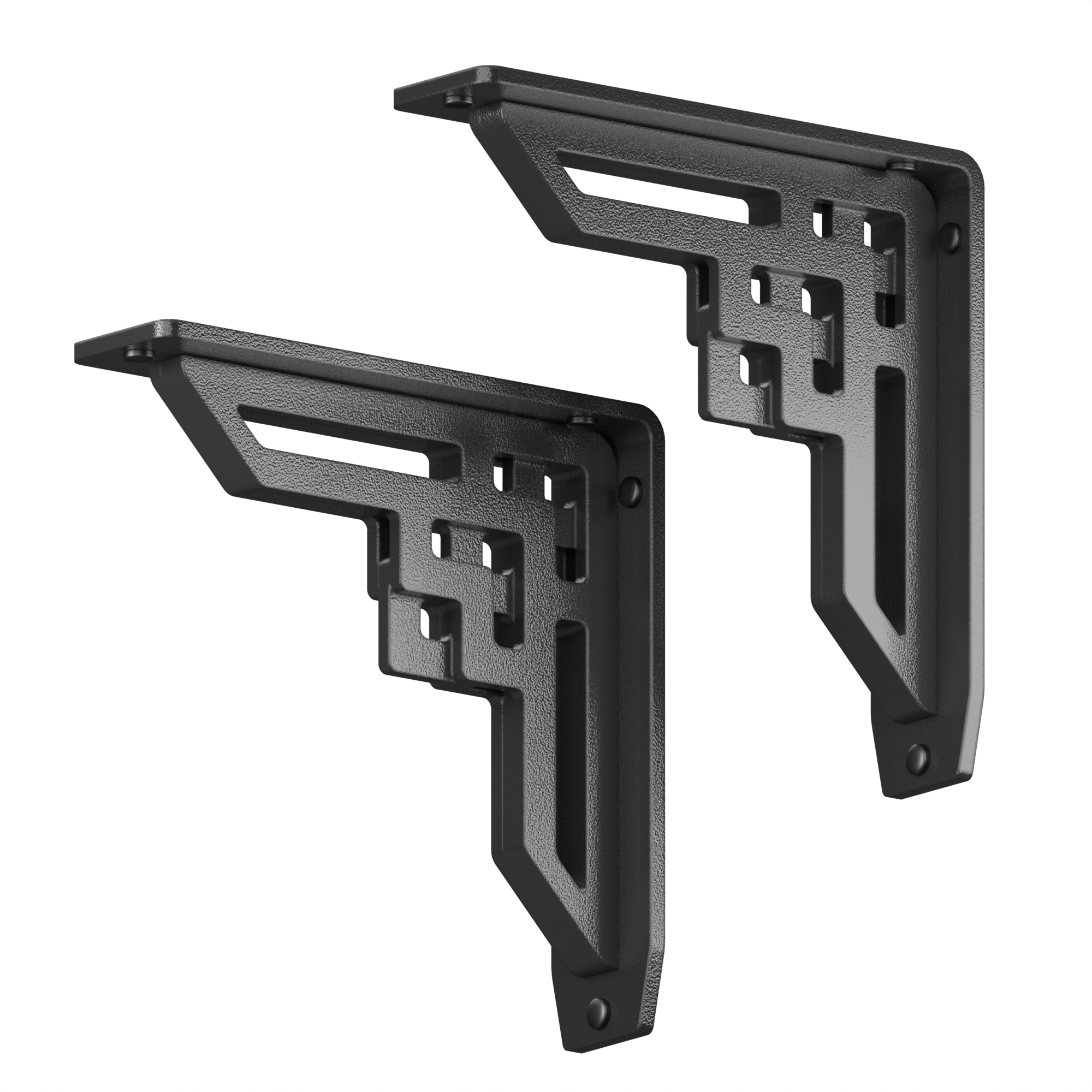 Rockville Heavy Duty Steel Brackets for Shelving – Man Cave And Apparel