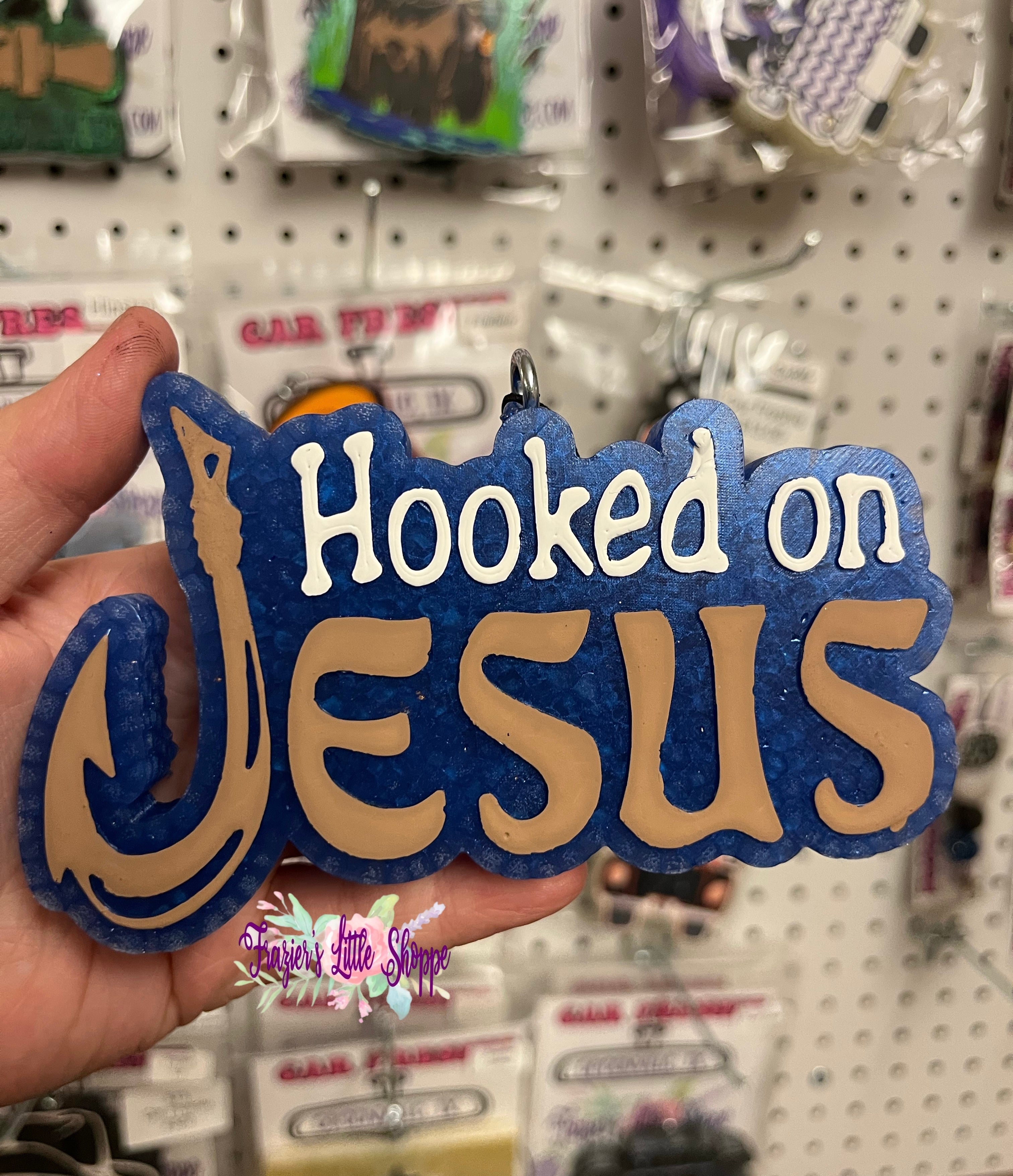 {Hooked On Jesus} All Freshie Sizes – Man Cave And Apparel