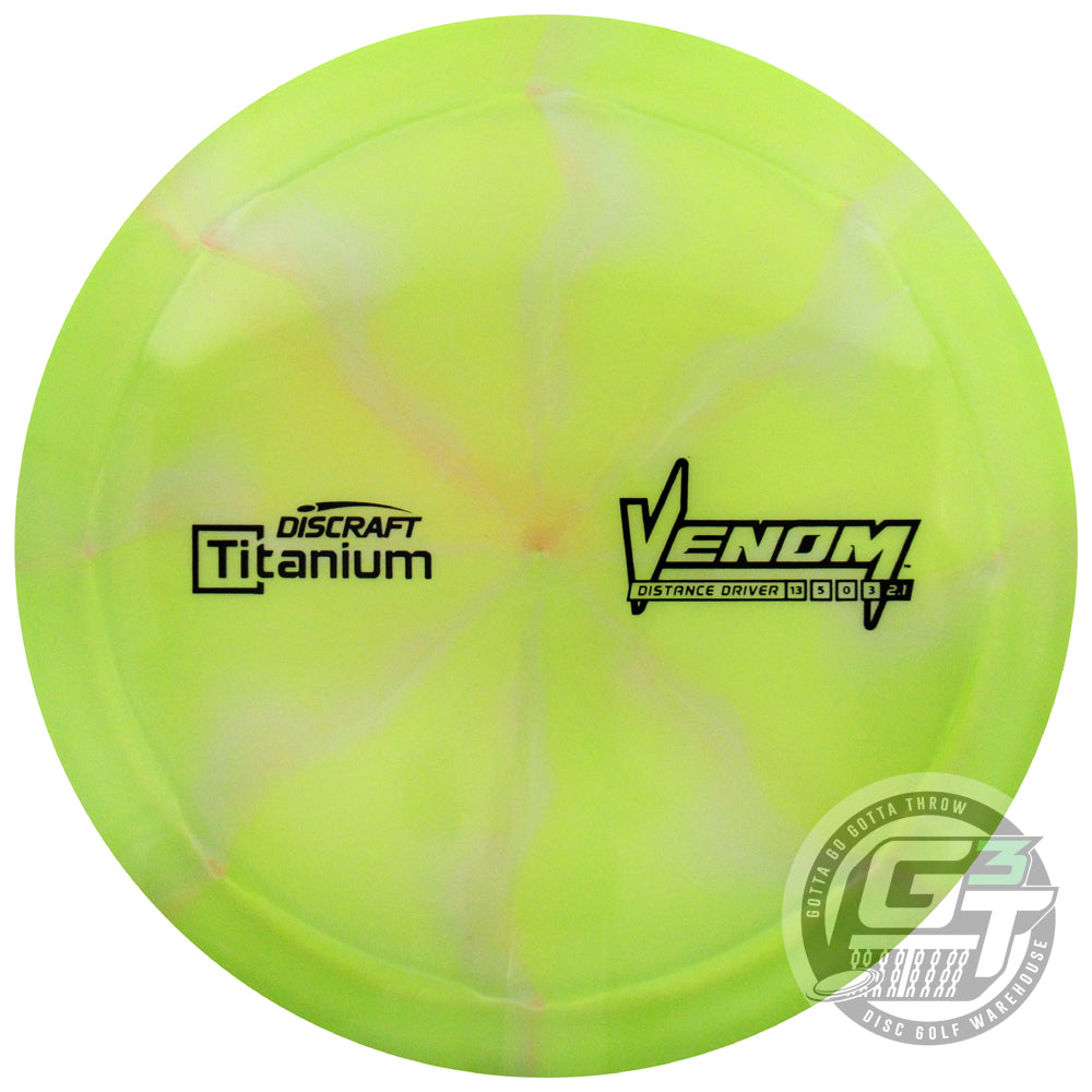 Discraft Titanium Venom Distance Driver Golf Disc – Man Cave And Apparel