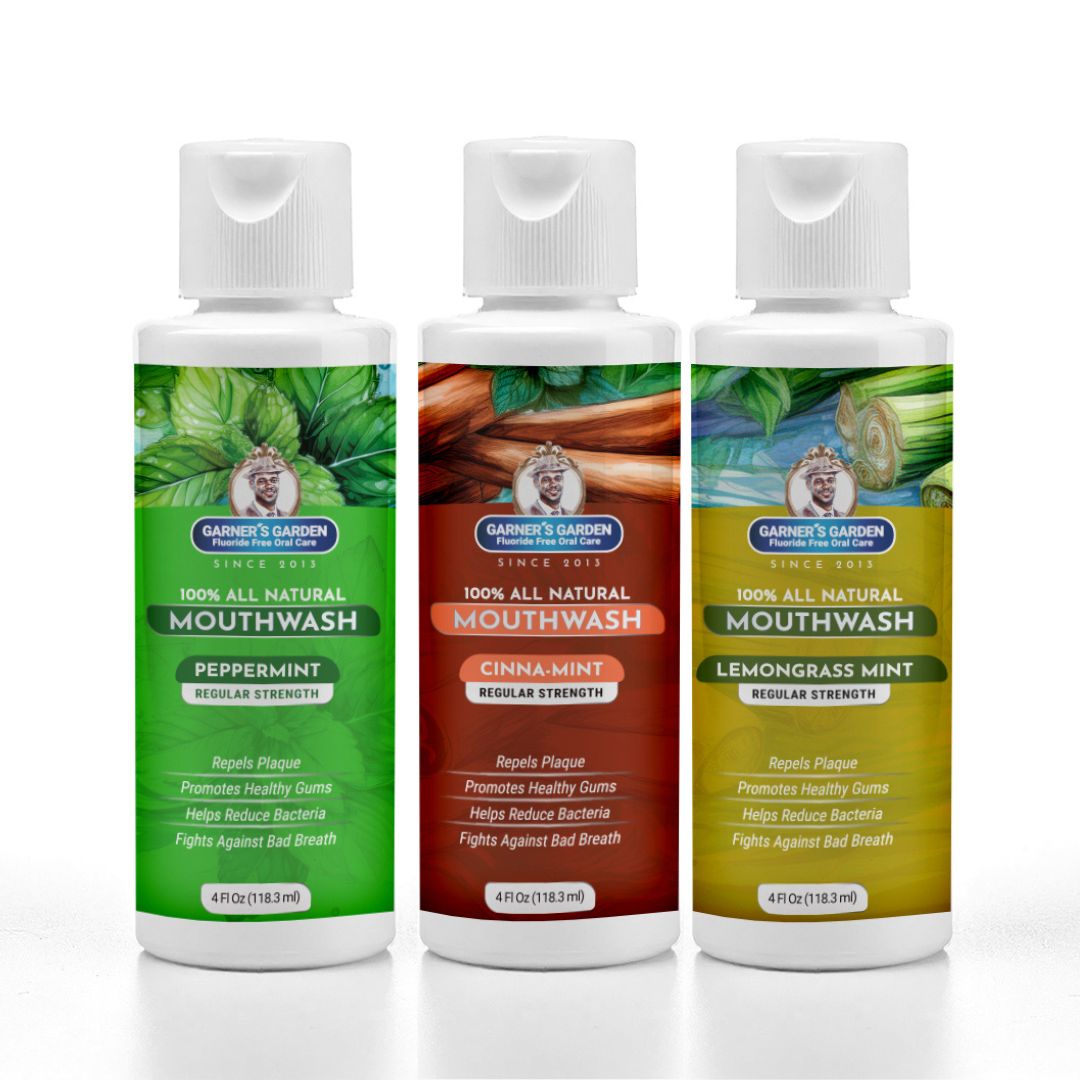 Travel Sized - Natural Mouthwash | H2O2 | Fluoride Free – Man Cave And ...