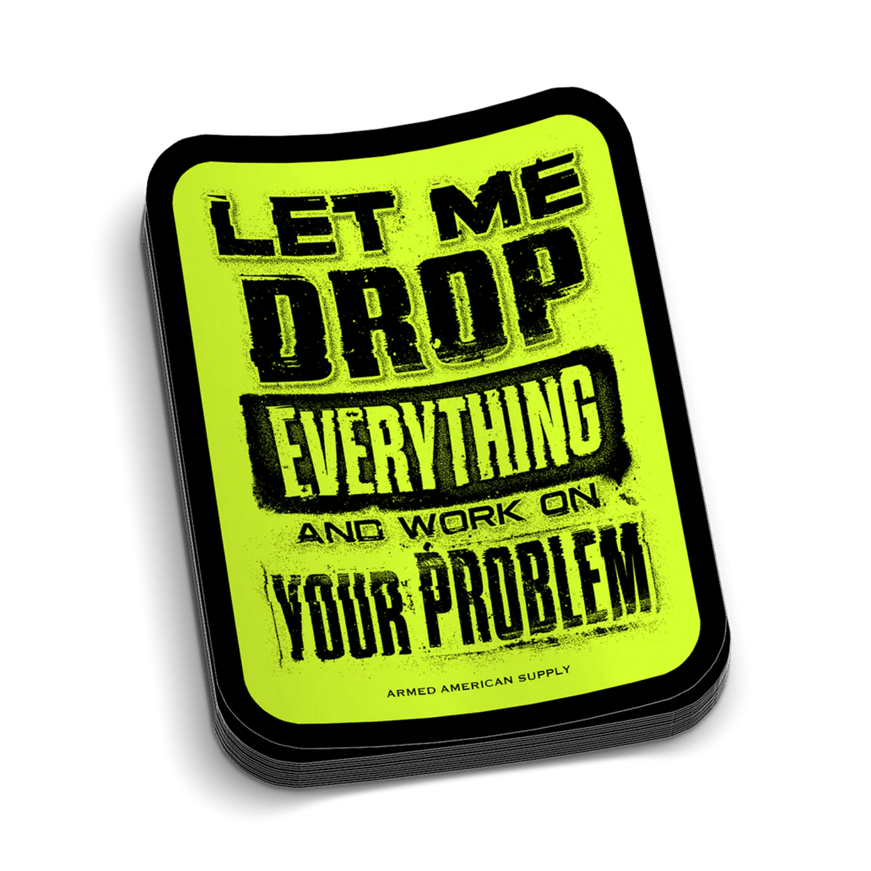 Drop Everything Hard Hat Decal – Man Cave And Apparel