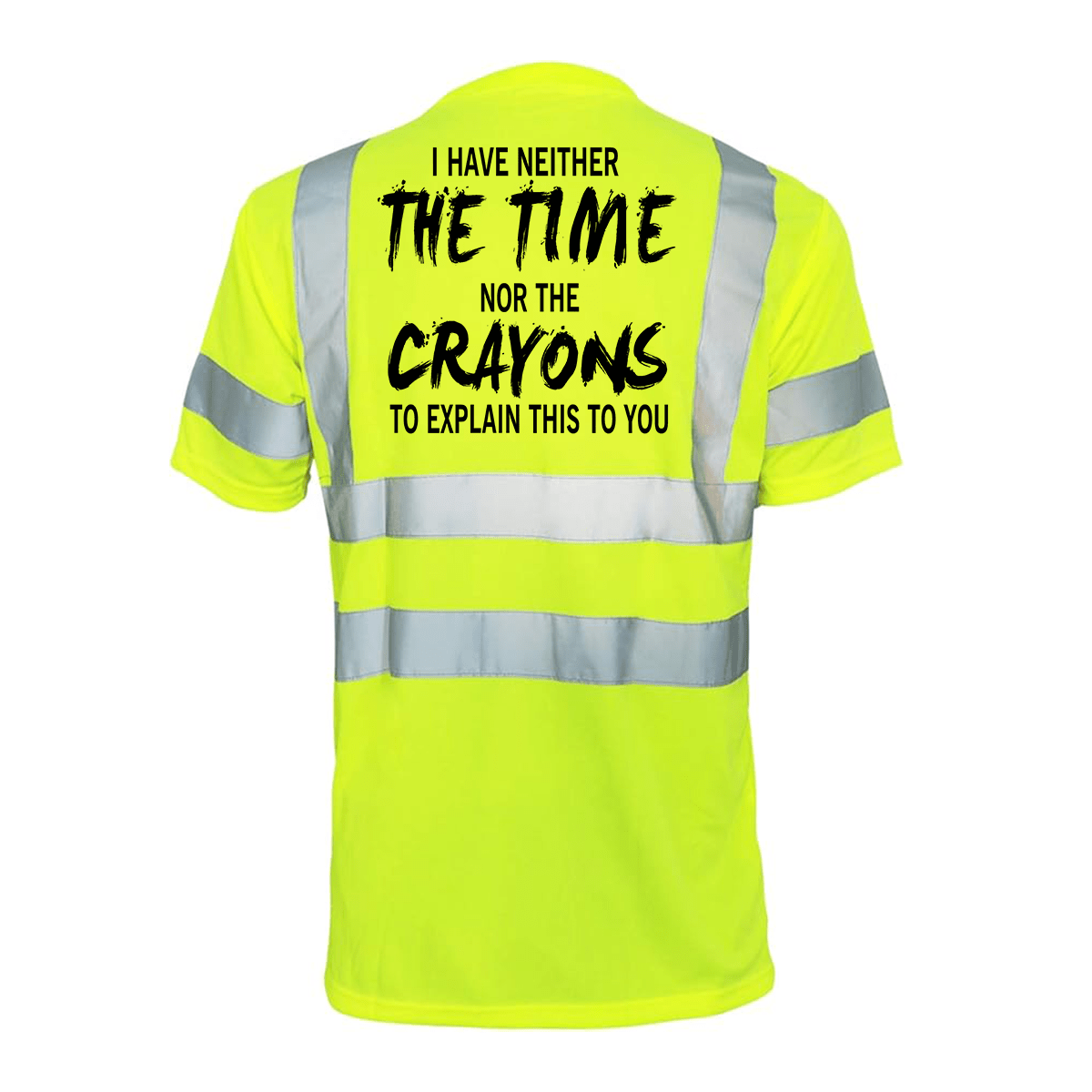 Crayons - Reflective Safety T-Shirt – Man Cave And Apparel