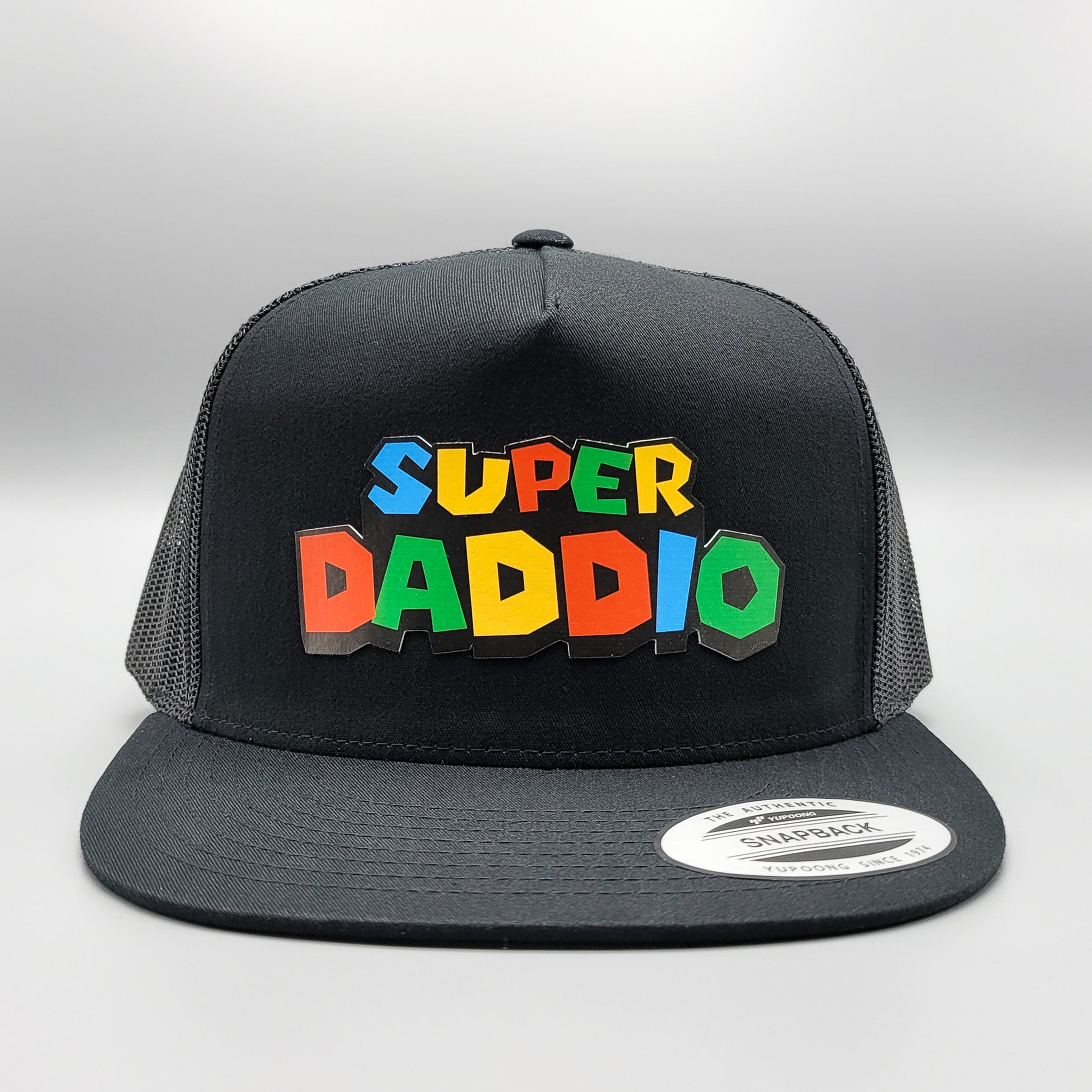 Super Daddio Black Father's Day Trucker Hat – Man Cave And Apparel