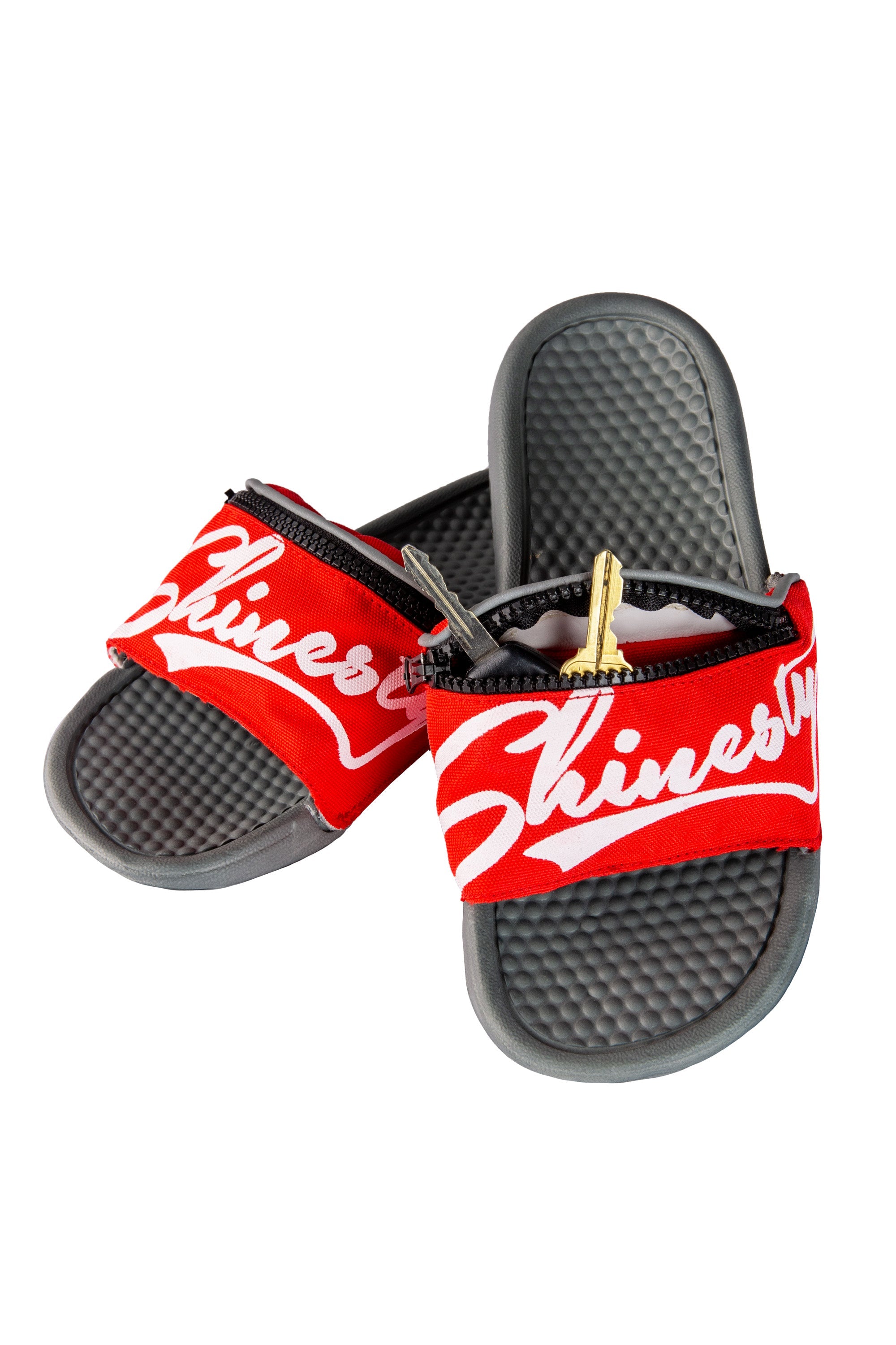The Shiner Slips | Shinesty Fanny Pack Slippers – Man Cave And Apparel