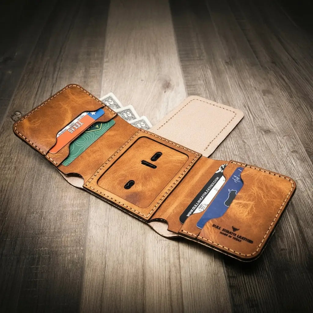 Badge Trifold Wallet – Man Cave And Apparel