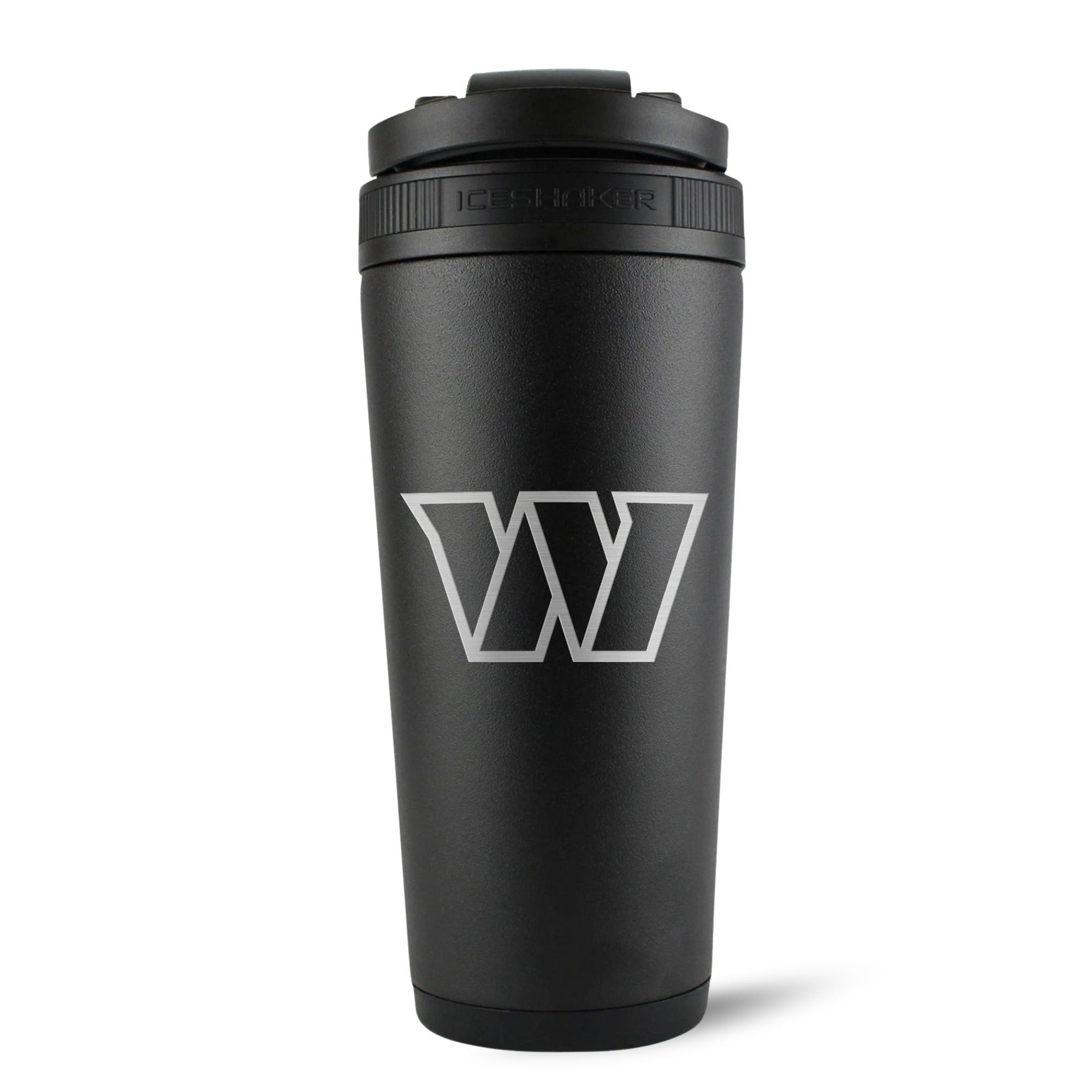 Officially Licensed Washington Commanders 26oz Ice Shaker - Black – Man ...