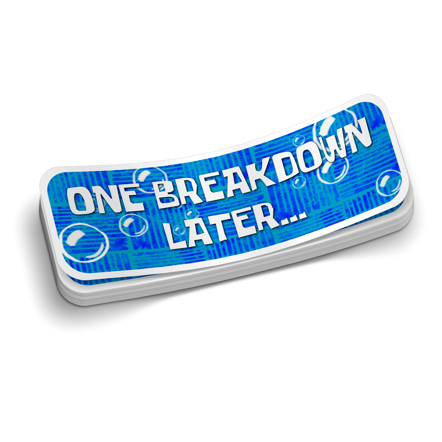 Breakdown - Hard Hat Decal – Man Cave And Apparel