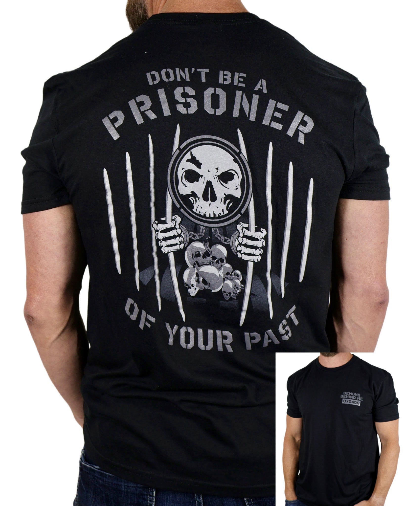 Men's Jailbreak Black T-Shirt – Man Cave And Apparel