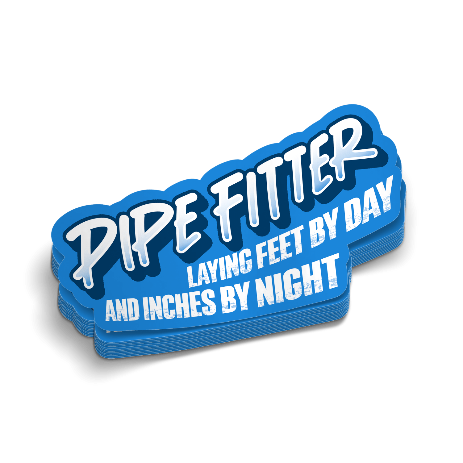 Pipe Fitter By Day - Hard Hat Decal – Man Cave And Apparel