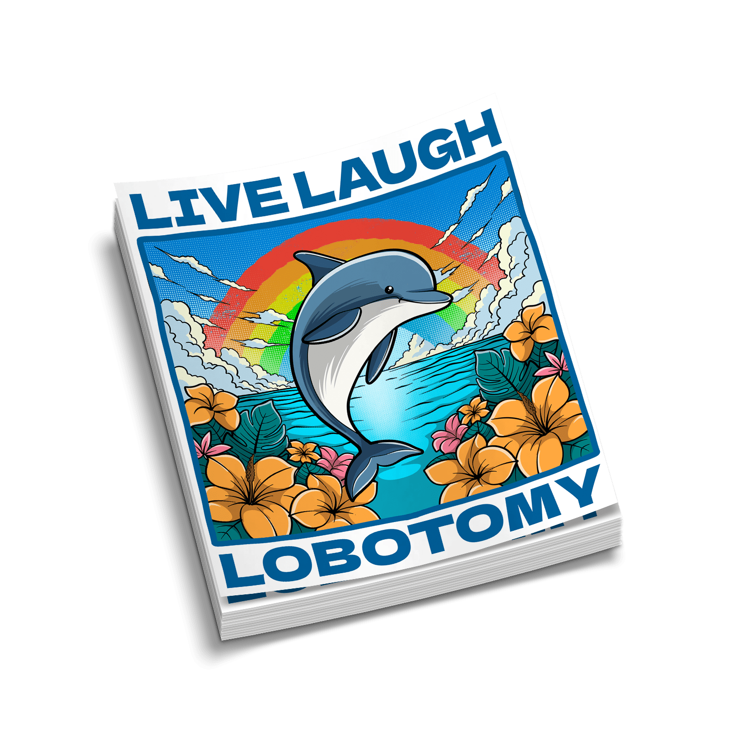 Lobotomy - Hard Hat Decal – Man Cave And Apparel