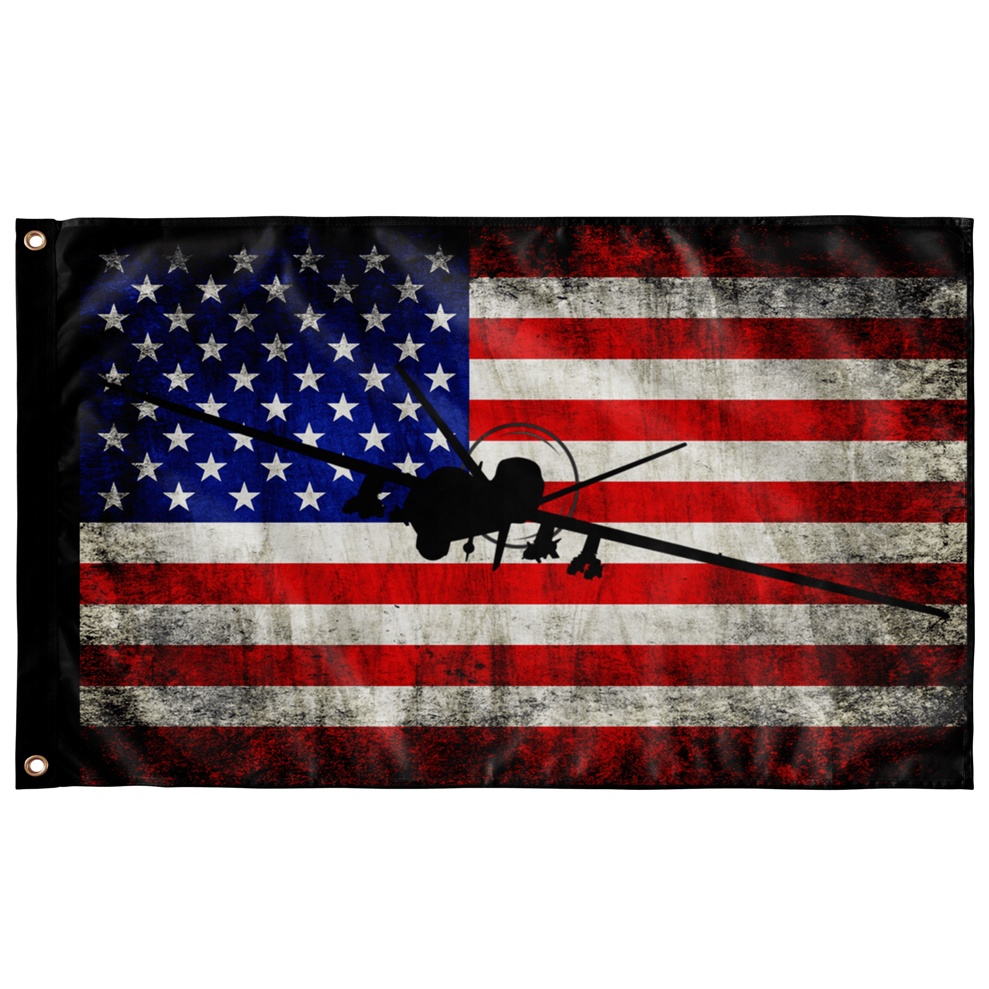 MQ-9 Reaper Wall Flag - 3x5 feet – Man Cave And Apparel