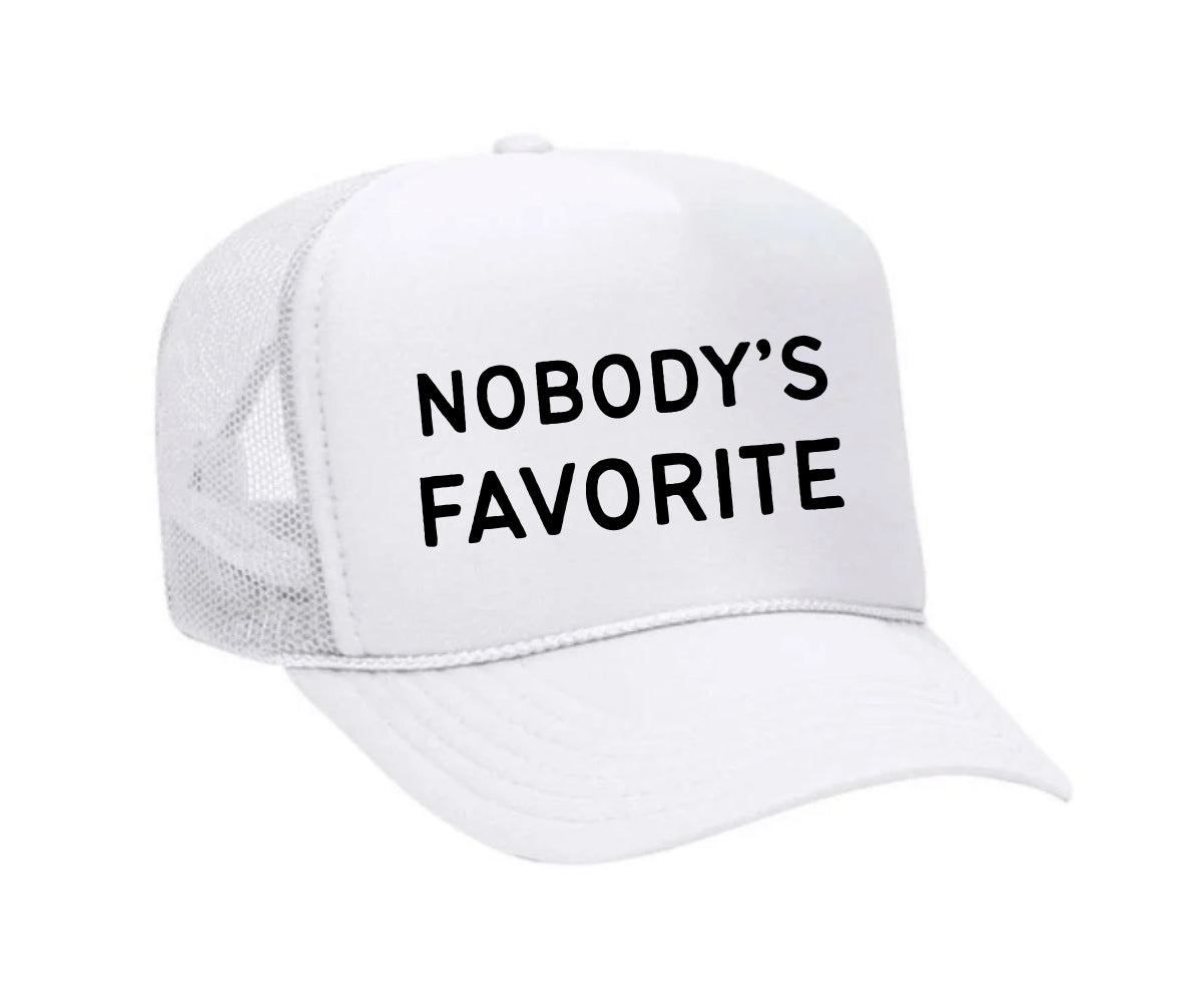 Nobody’s Favorite Trucker Hat – Man Cave And Apparel