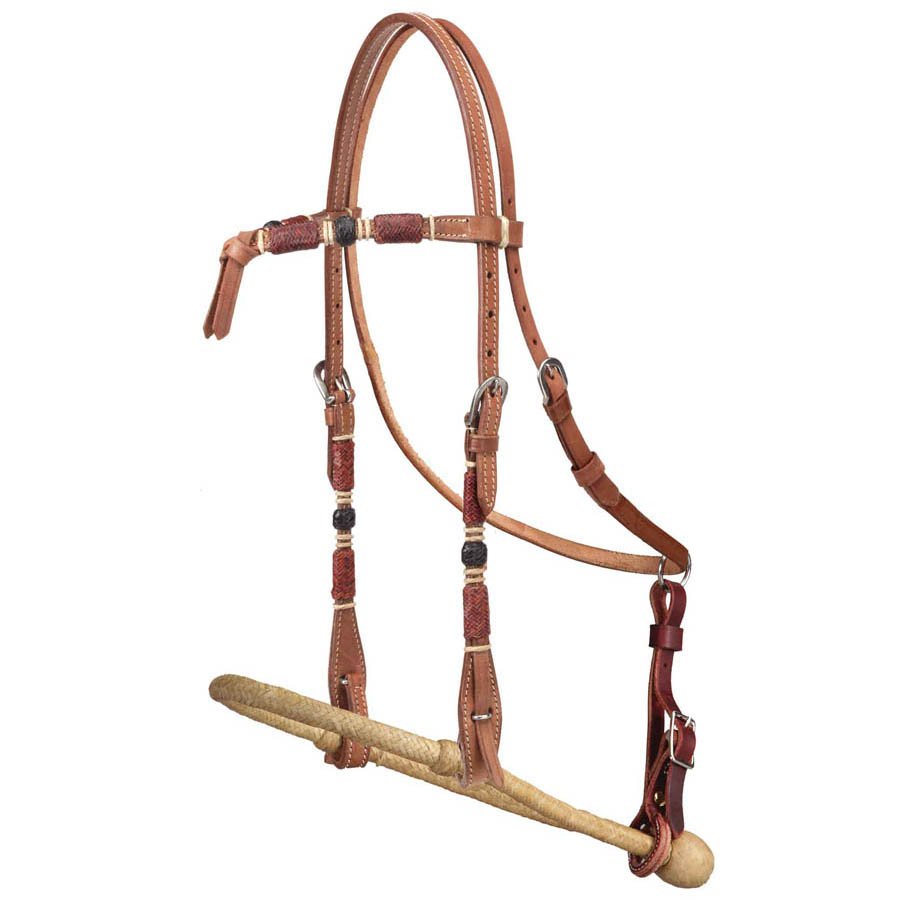 Headstall with Bosal/Leather Fiadore – Man Cave And Apparel