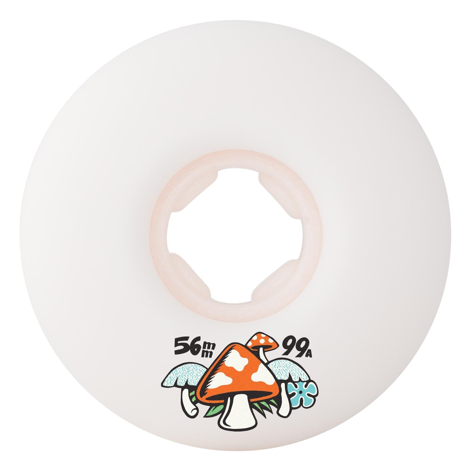 OJ Winkowski Mushroom Elite White Mini Combo 56mm 99a Skateboard Wheel ...