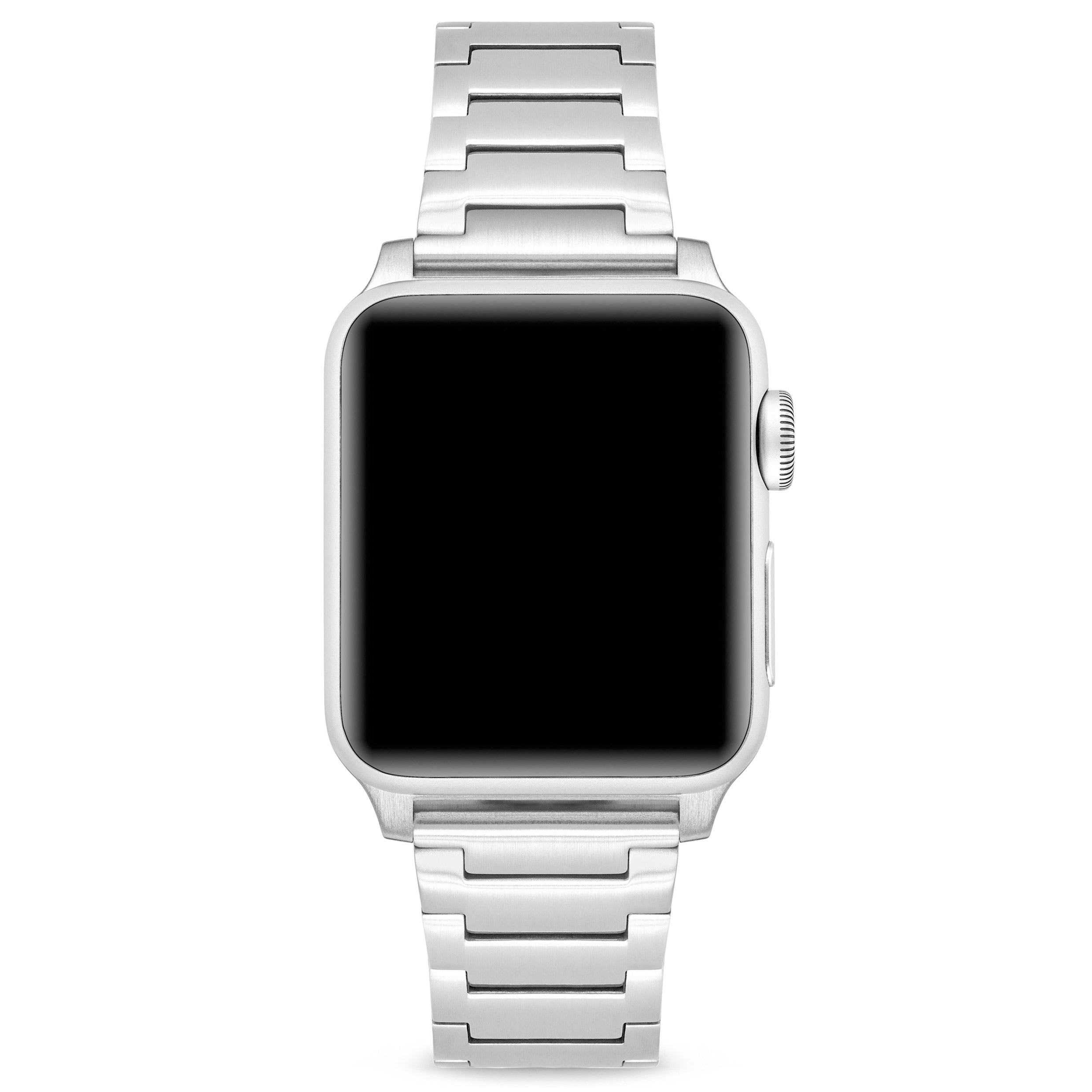 Apple Watch Steel Band - Silver Hardware 41 mm – Man Cave And Apparel