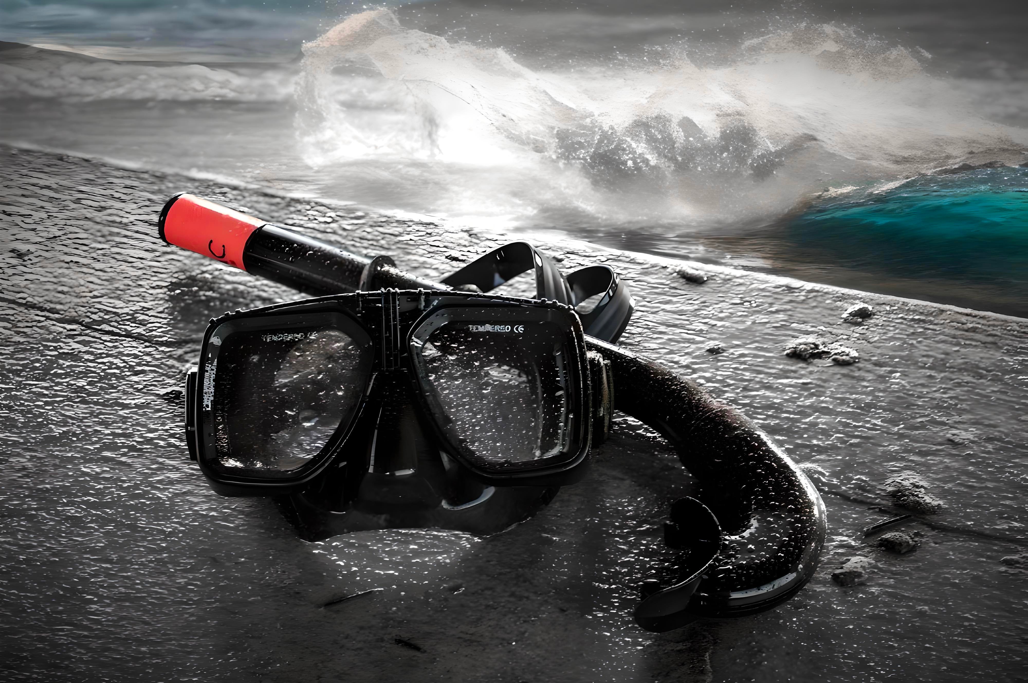 USCG Rescue Swimmer Dive Mask and Snorkel Combo – Man Cave And Apparel