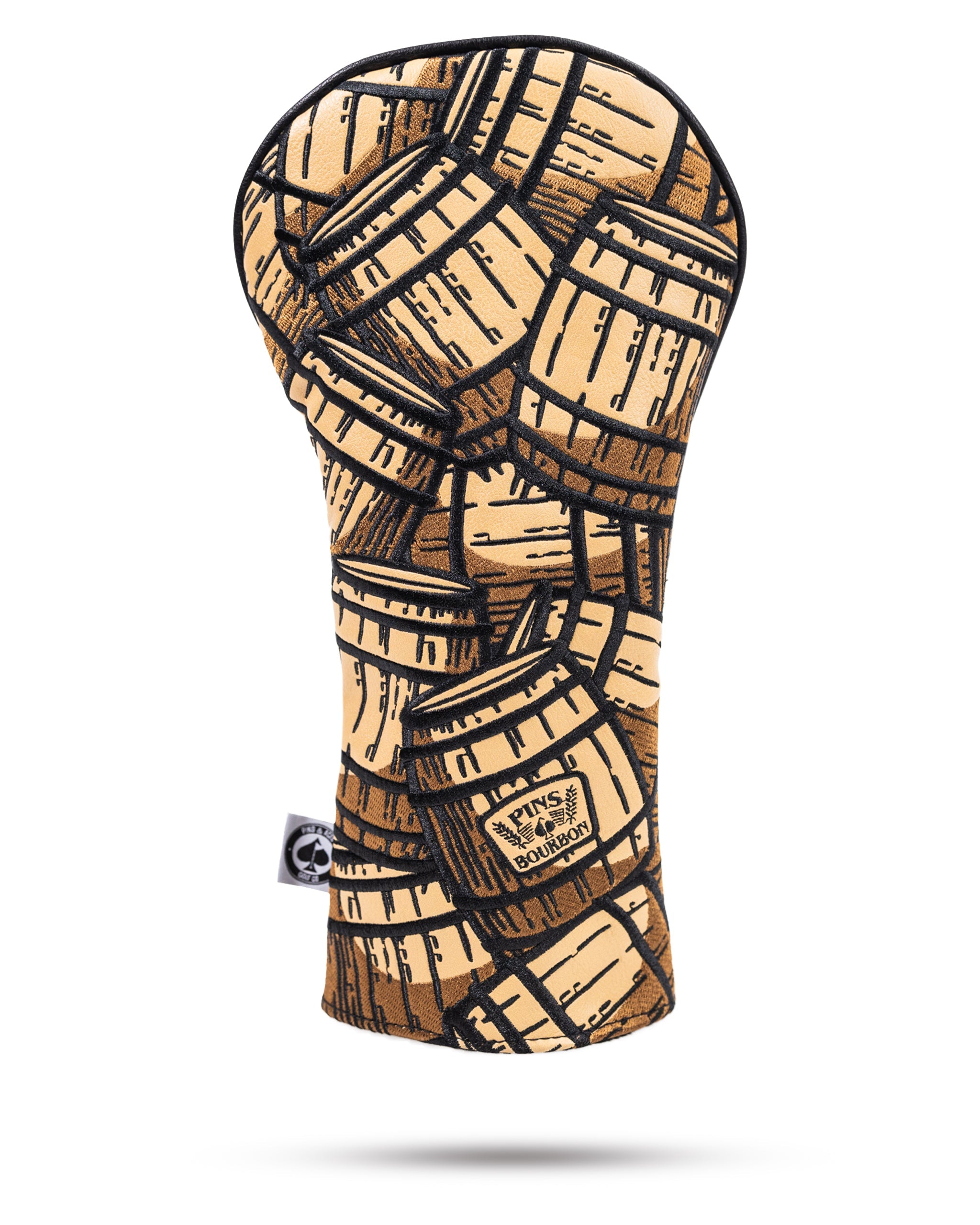 Bourbon Barrel Driver Cover – Man Cave And Apparel