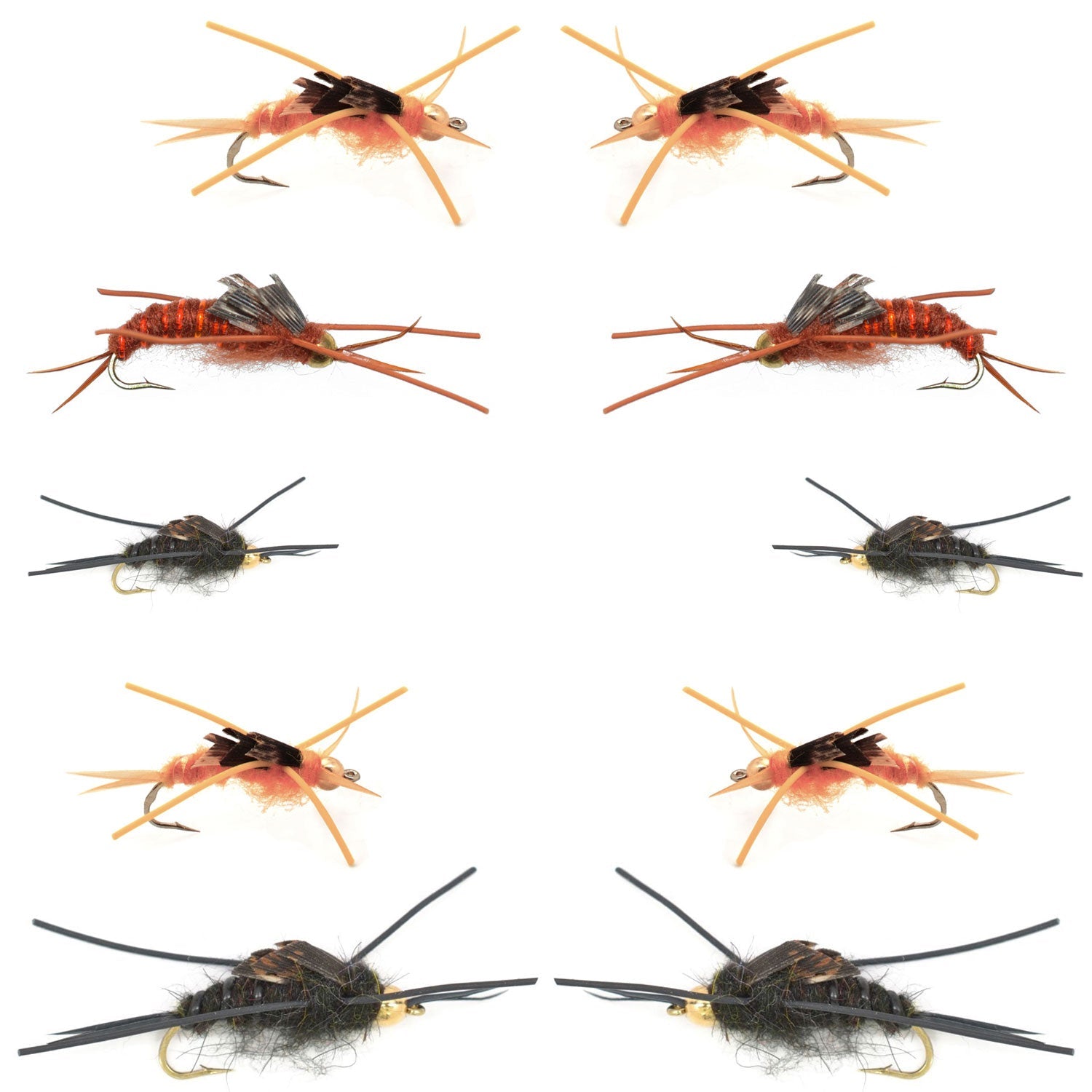 Basics Collection - Kaufmann's Tungsten Bead Stonefly Nymph Assortment ...