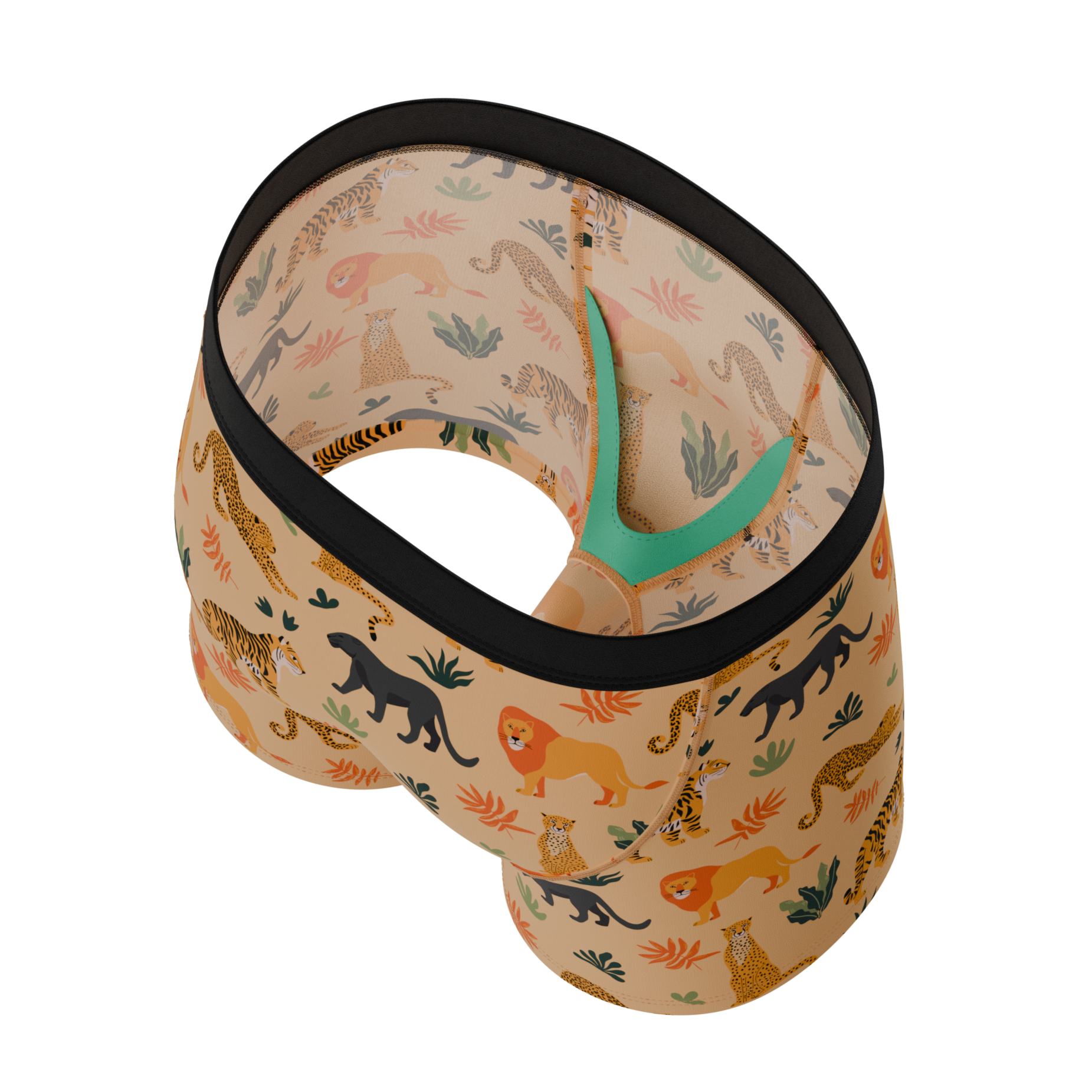 The Big Cat Conga | Safari Animals Boy's Boxer Briefs – Man Cave And ...