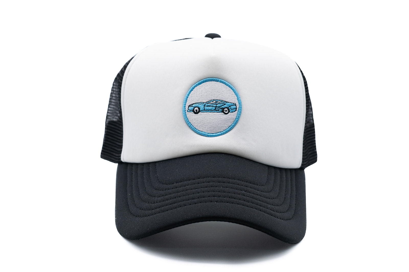 Sports Car Patch Trucker Hat – Man Cave And Apparel