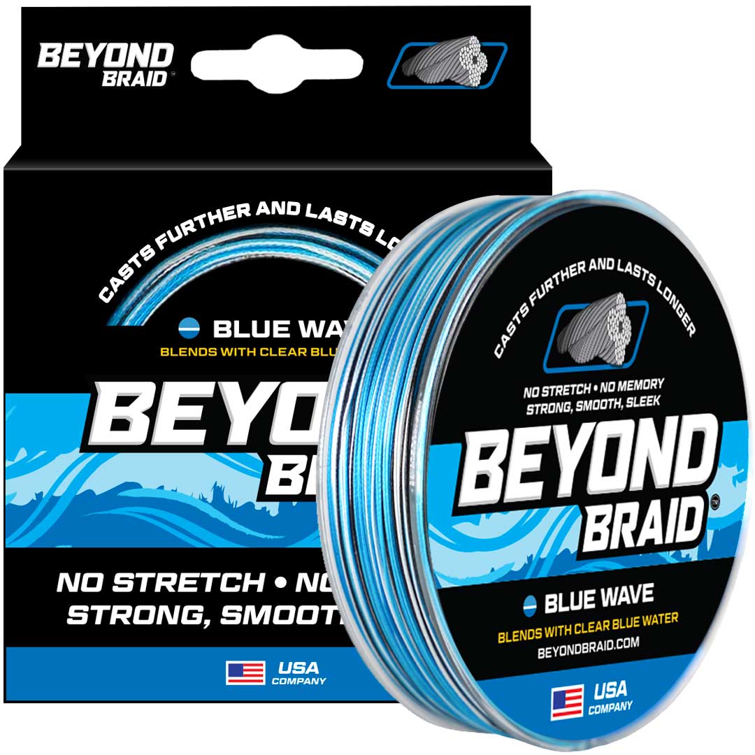 Blue Wave 300-2000 Yard Spools - Beyond Braid – Man Cave And Apparel