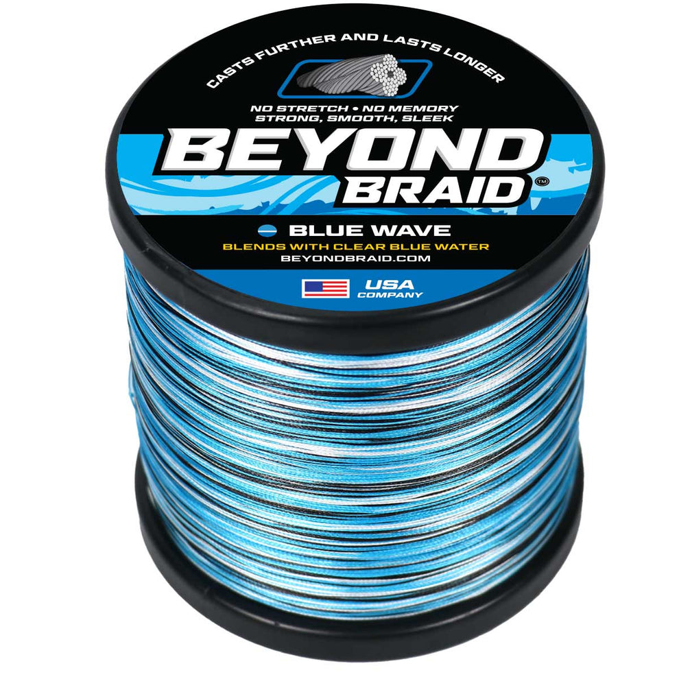 Blue Wave 300-2000 Yard Spools - Beyond Braid – Man Cave And Apparel