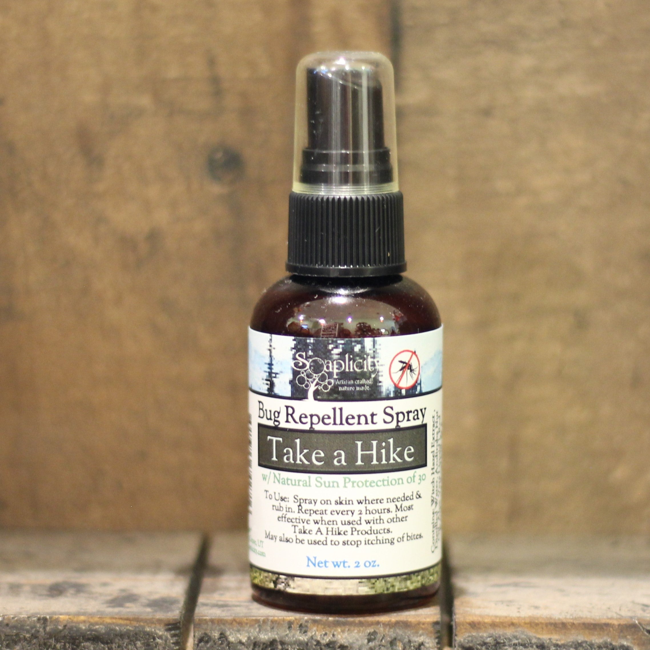 Take A Hike Bug Repellent Spray - 100% Natural Bug Repellent – Man Cave ...