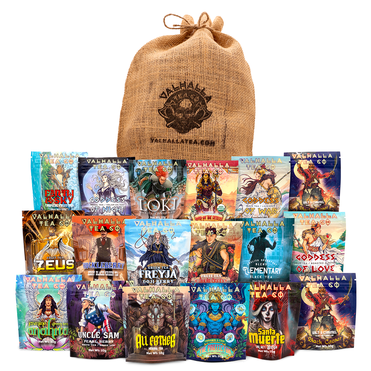 The Quest | 18 Sample Bags – Man Cave And Apparel