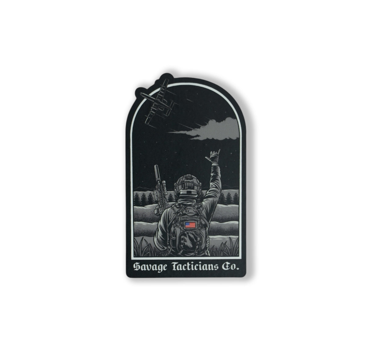 CAS Sticker – Man Cave And Apparel