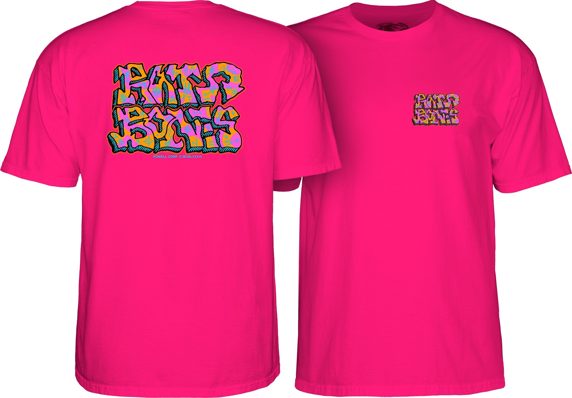 Powell Peralta Rat Bones Graffiti T-Shirt – Man Cave And Apparel