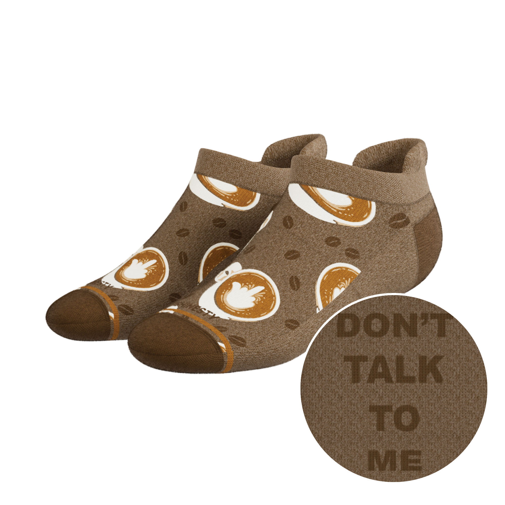 The Caf-fiend | Coffee Heel Hammock™ Ankle Socks – Man Cave And Apparel