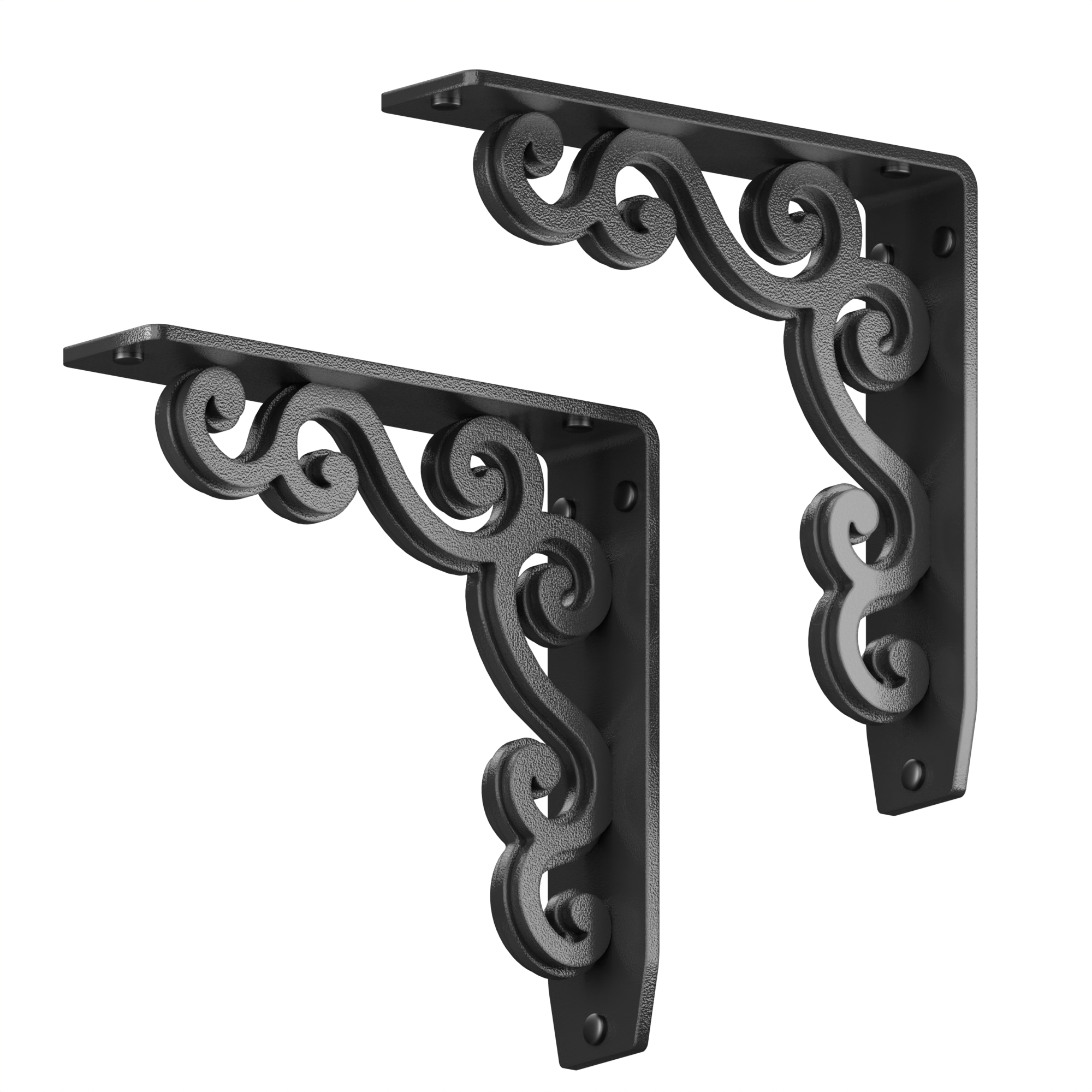 Charleston Heavy Duty Steel Brackets for Shelving – Man Cave And Apparel