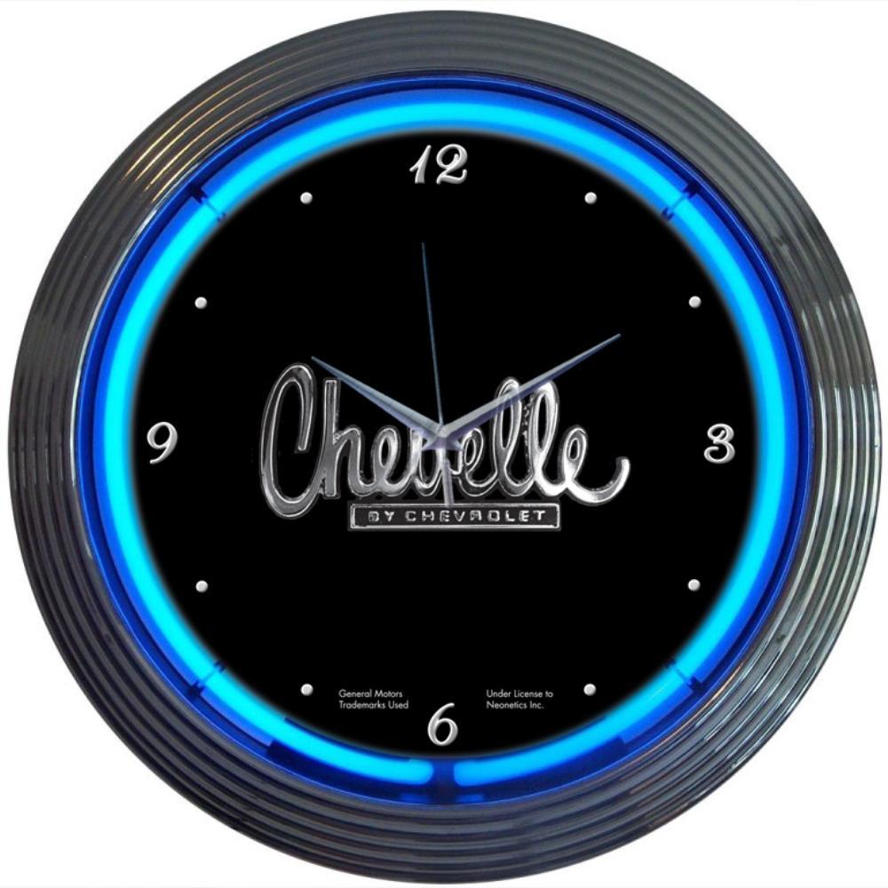 Chevelle Neon Clock – Man Cave And Apparel