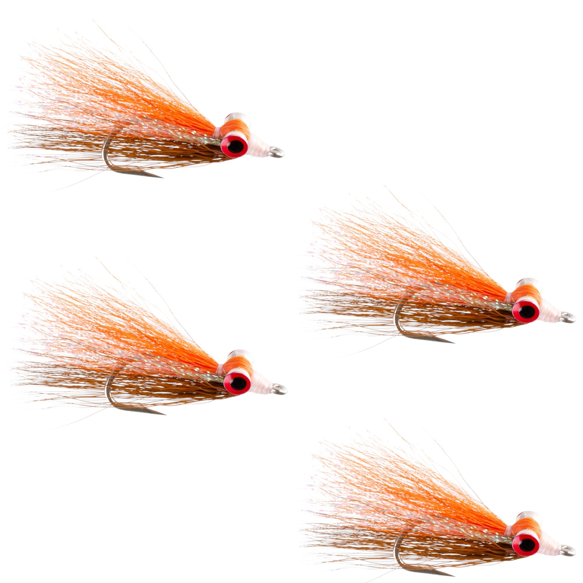 Clousers Deep Minnow Brown Orange Sunfish - Streamer Fly Fishing Flies ...