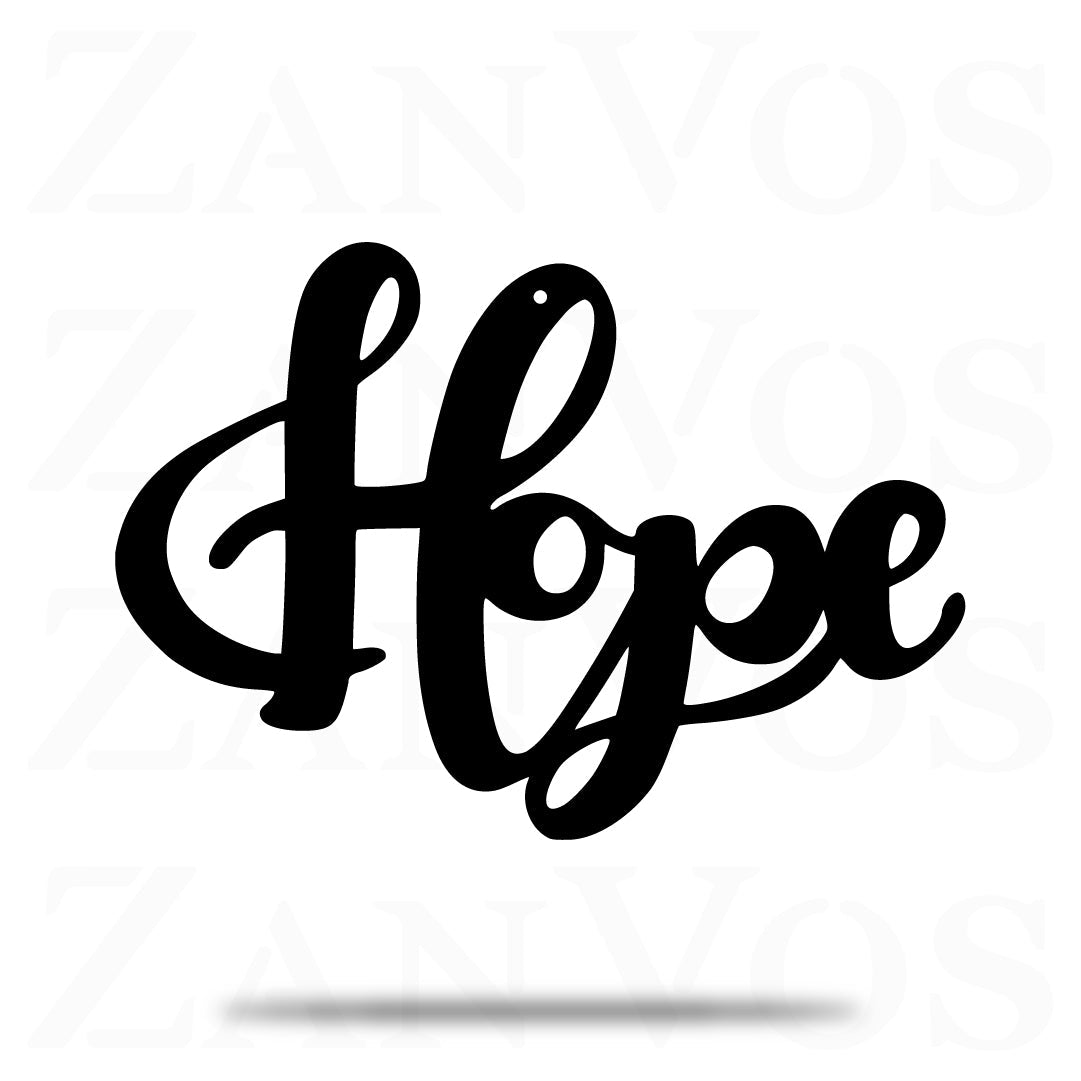 Cursive Hope – Man Cave And Apparel