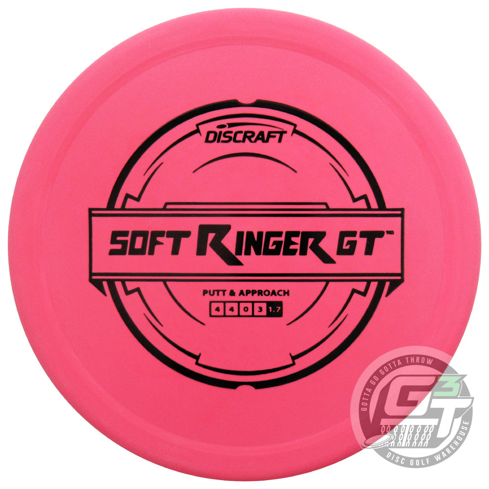 Discraft Putter Line Soft Ringer GT Putter Golf Disc – Man Cave And Apparel