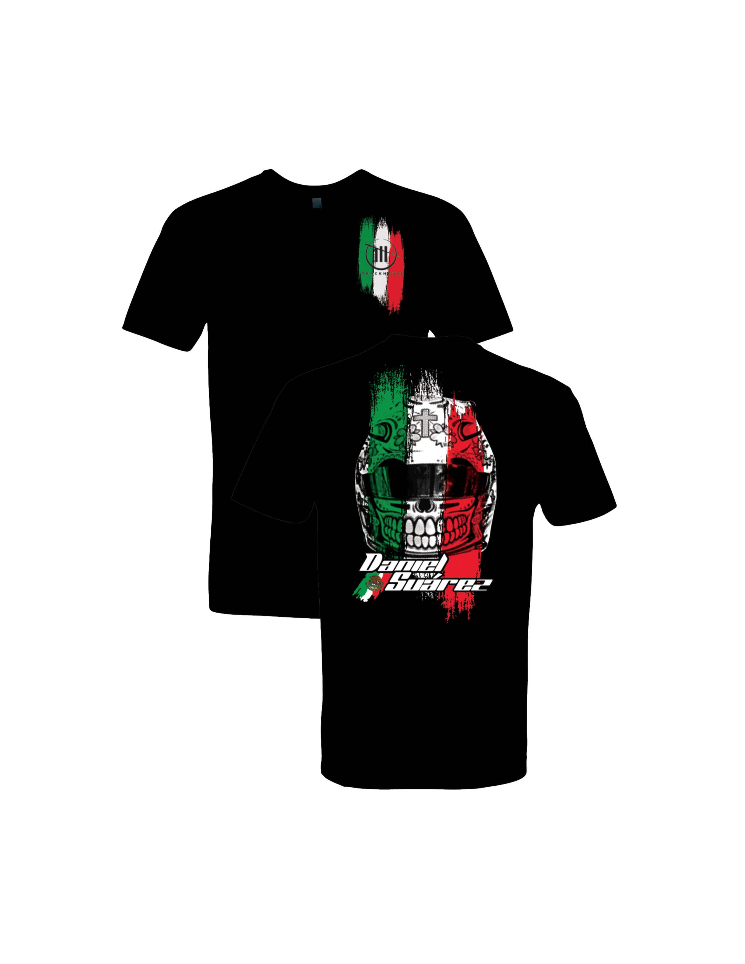 Daniel Suárez #99 Mexican Sugar Skull Helmet Black T-Shirt – Man Cave ...