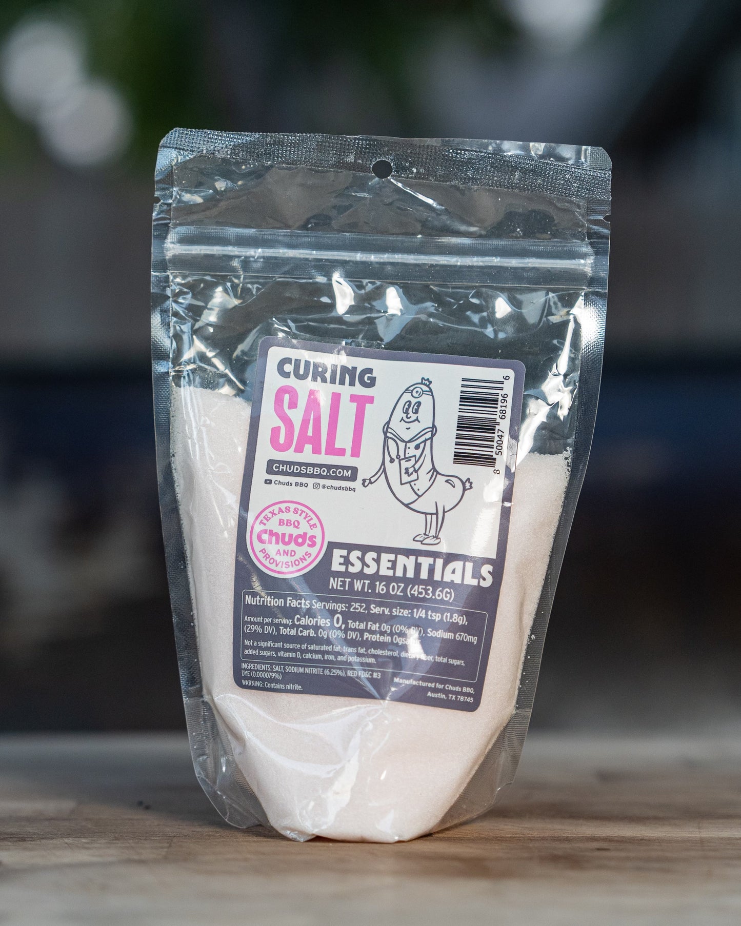 Curing Salt - Premium Quality for Meat Preservation | Chuds BBQ – Man ...