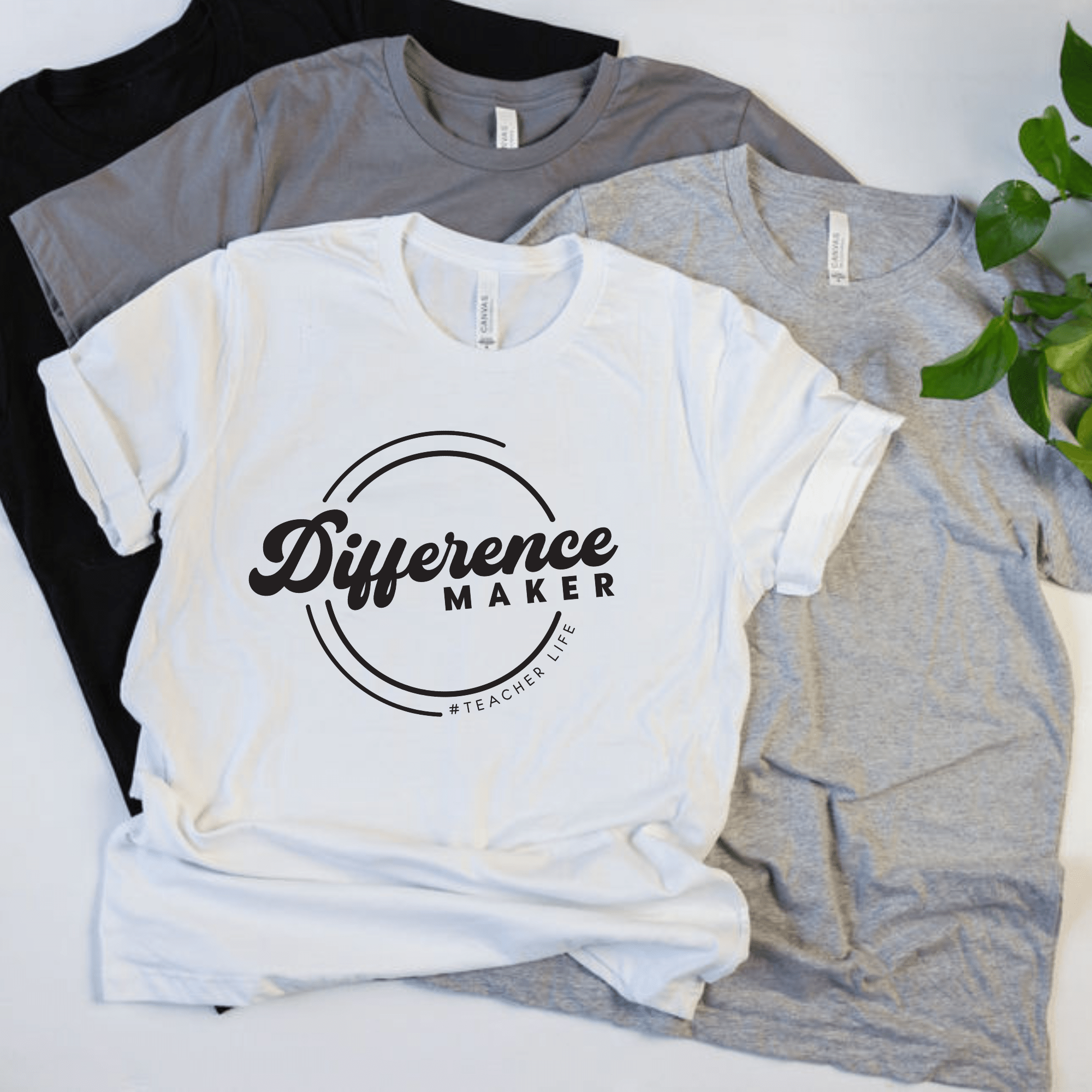 Difference Maker #TeacherLife T-Shirt – Man Cave And Apparel