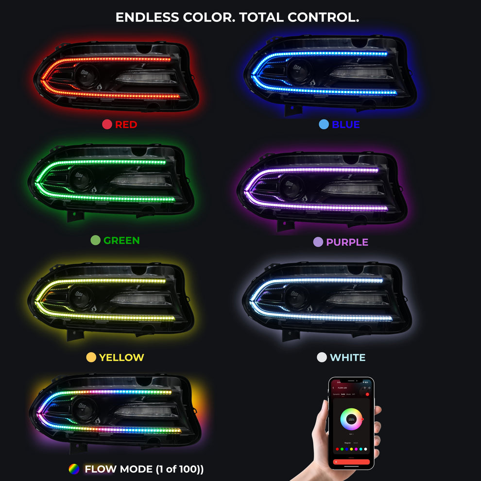 Dodge Charger Flow Series DRL Boards (2015-2023) – Man Cave And Apparel