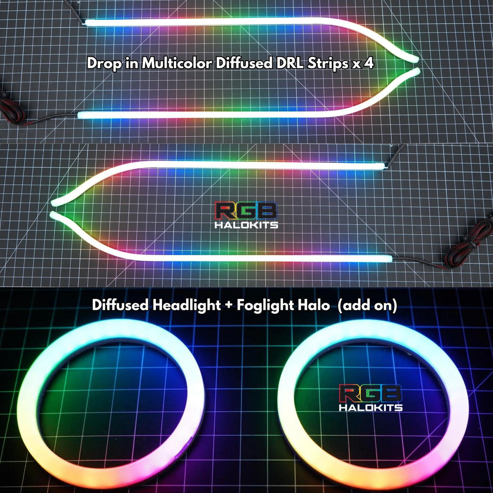 Dodge Charger Flow Series DRL Boards 2.0 | Diffused LED (2015-2023 ...