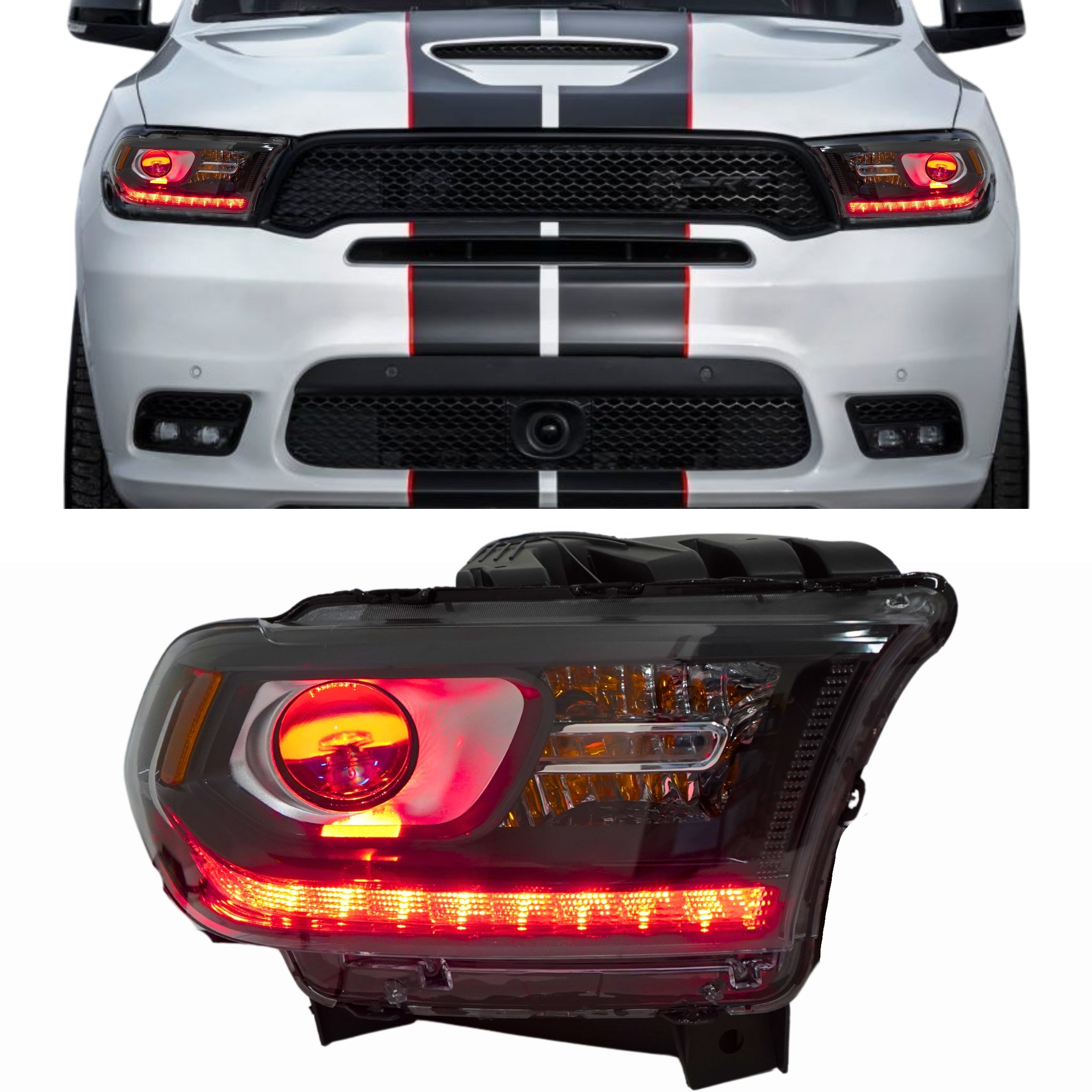 Dodge Durango Multicolor DRL Boards (2014-2020) – Man Cave And Apparel