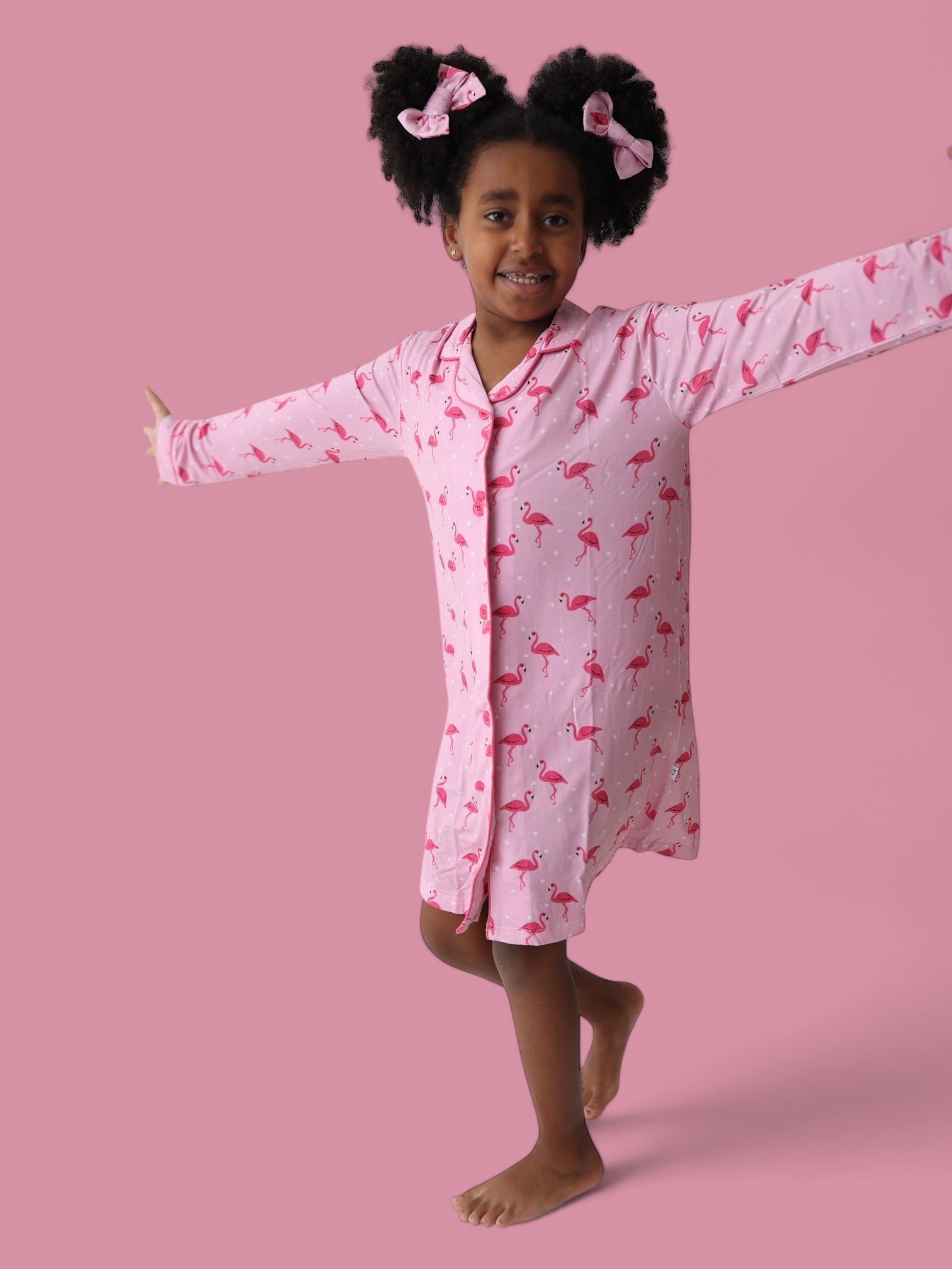 FLOCKING FLAMINGOS GIRL'S DREAM GOWN – Man Cave And Apparel