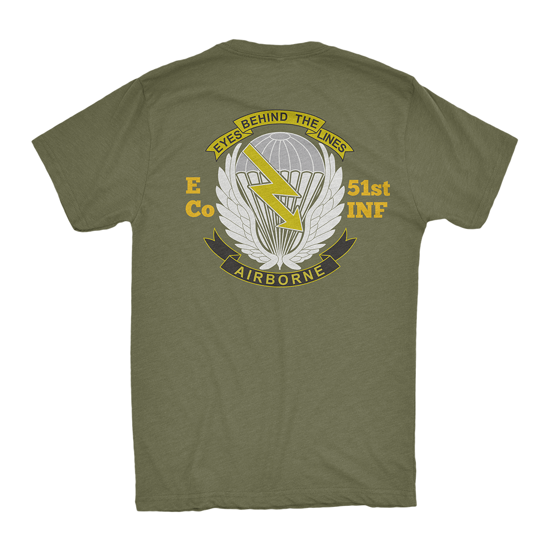 E CO 51st Airborne Athletic Shirt (Vintage Reproduction) – Man Cave And ...