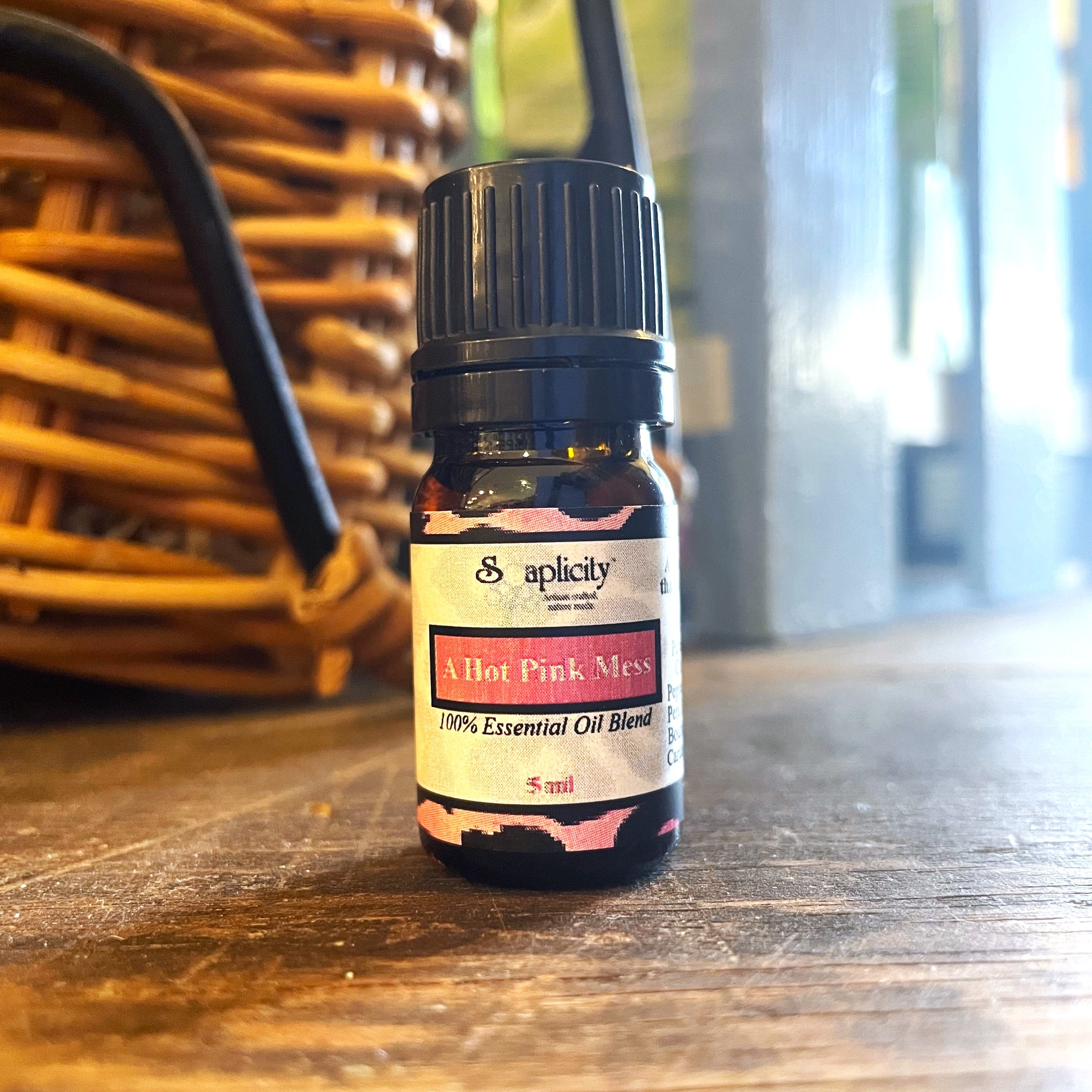 A Hot Pink Mess Essential Oil Blend, 5 ml – Man Cave And Apparel