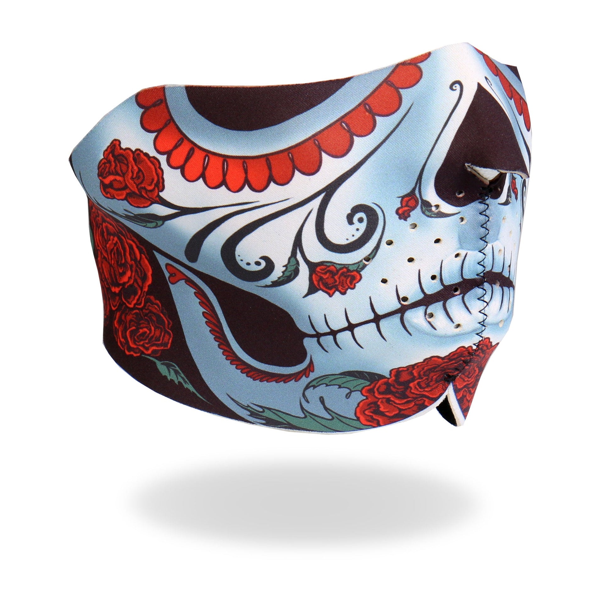 Hot Leathers FMB1005 Calavera Half Face Mask – Man Cave And Apparel