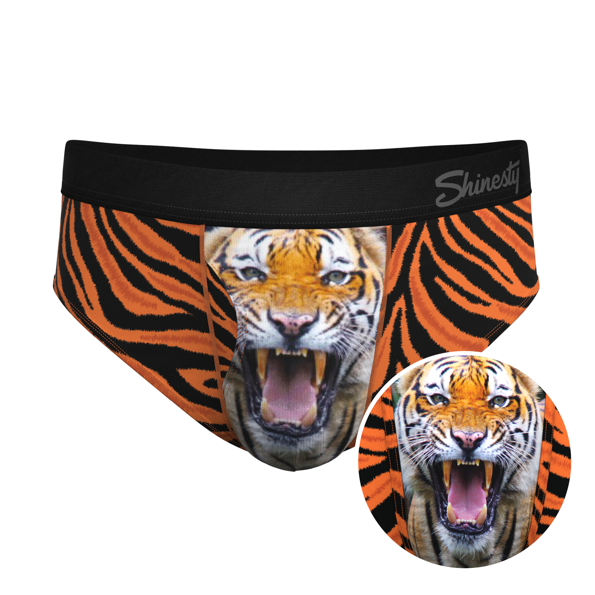 The Feral Feline | Tiger Print Ball Hammock® Pouch Underwear Briefs ...