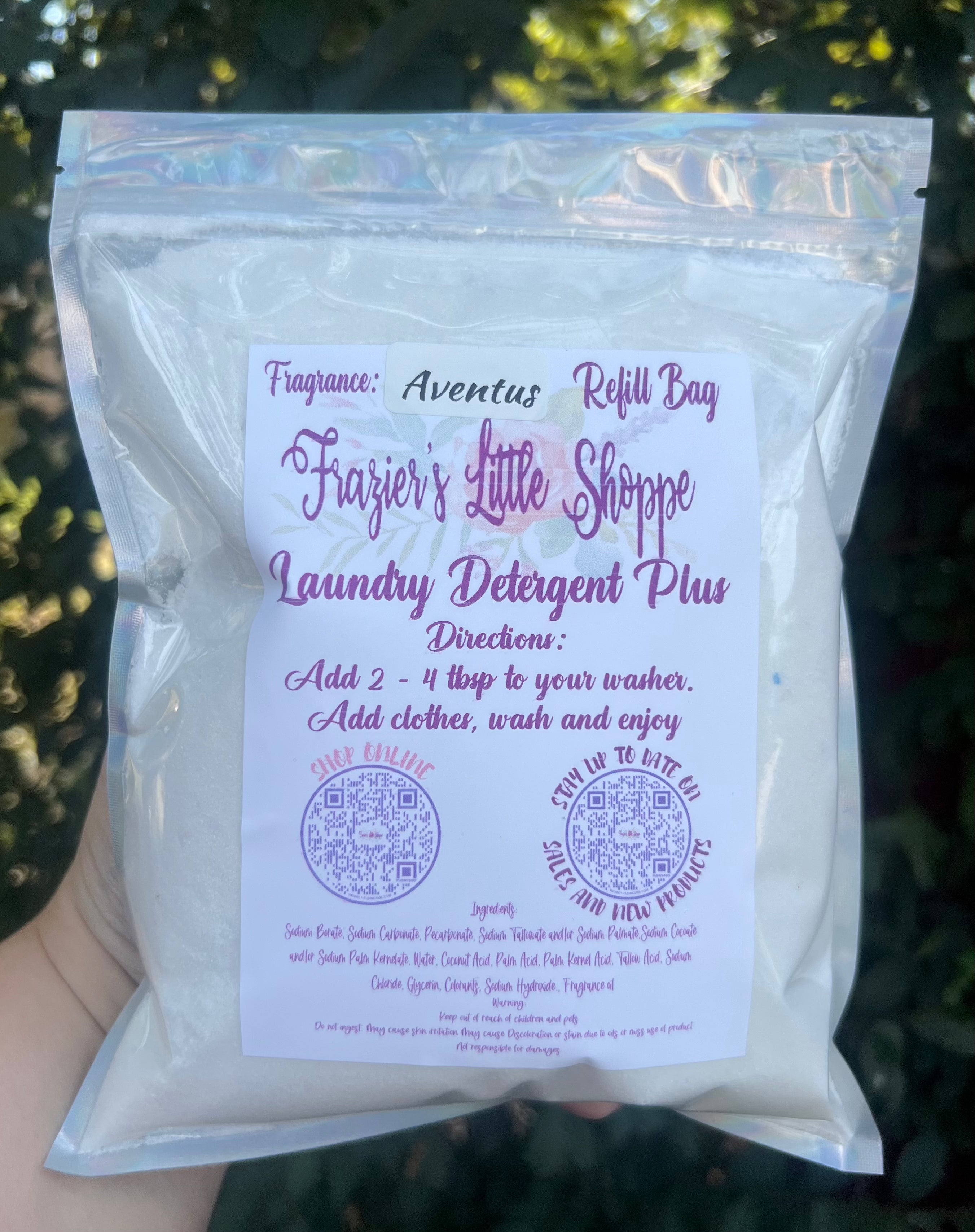 REFILL BAG Laundry detergent plus – Man Cave And Apparel