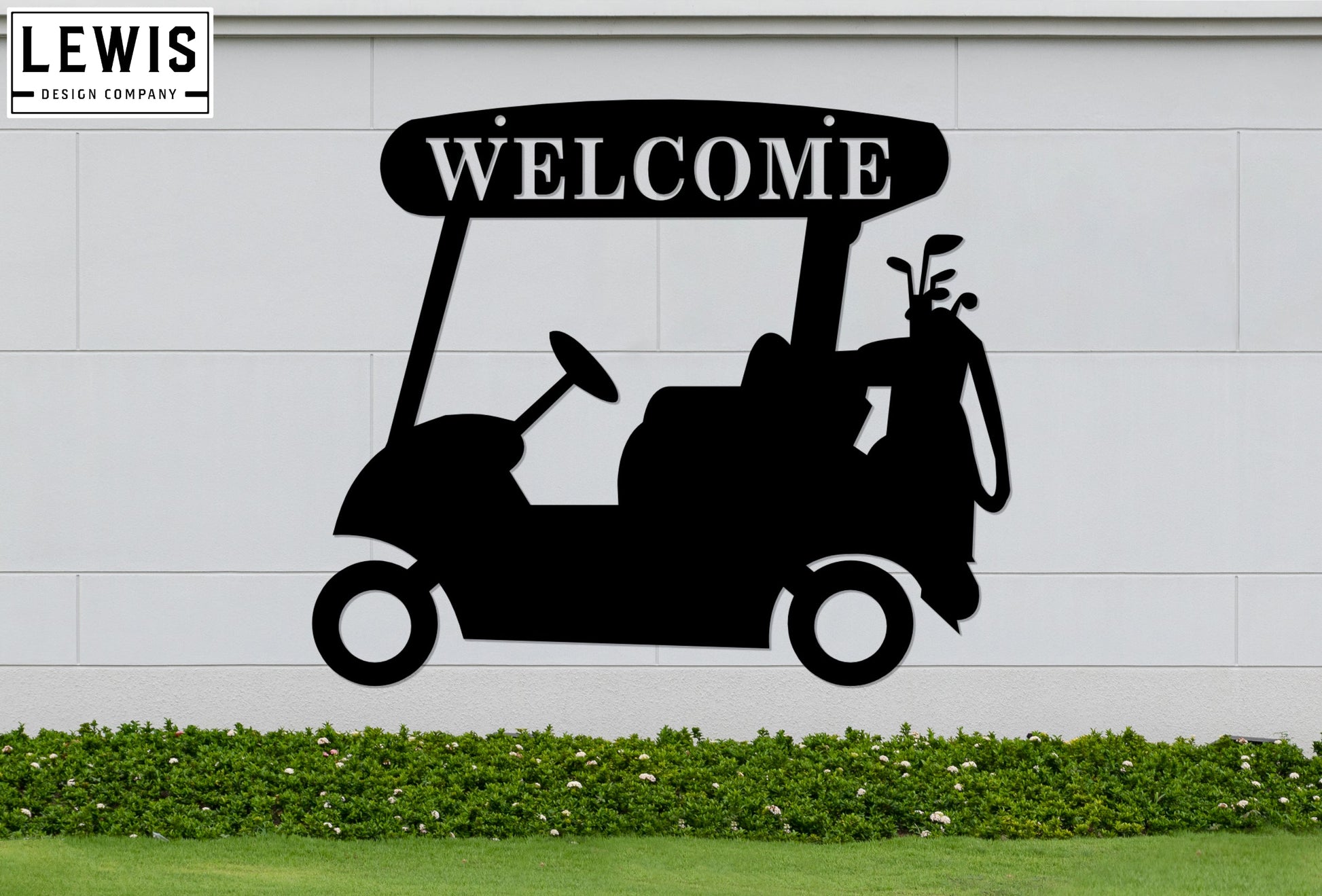 Golf Cart Welcome Sign – Man Cave And Apparel