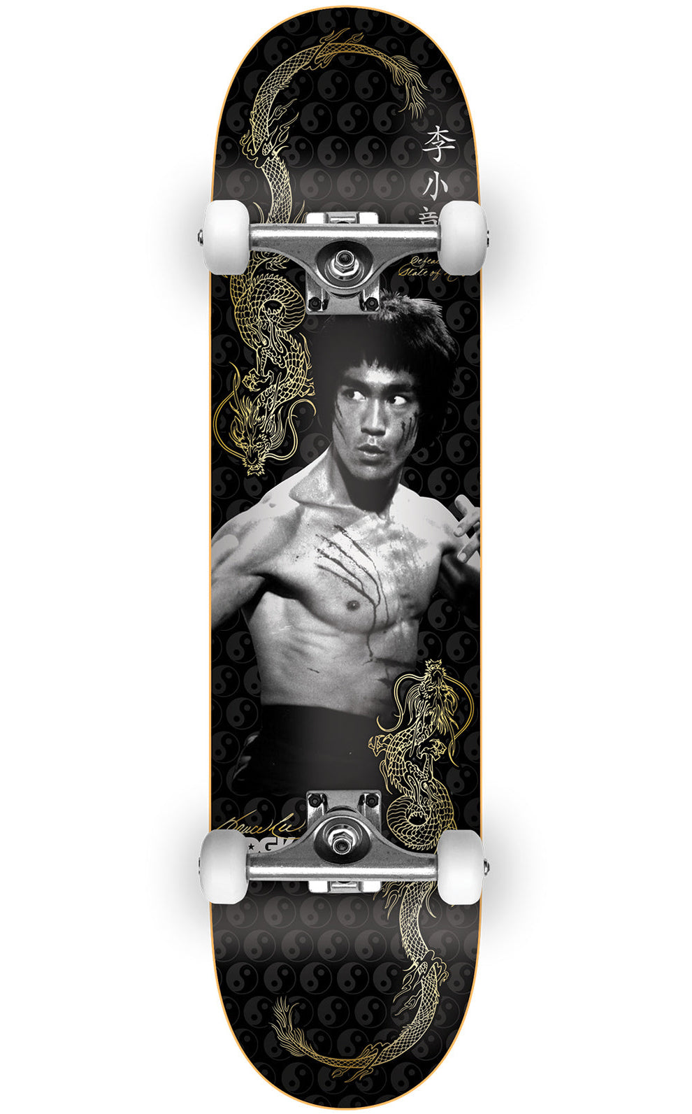 DGK x Bruce Lee Balance Embossed Skateboard Complete - 8.25" – Man Cave ...
